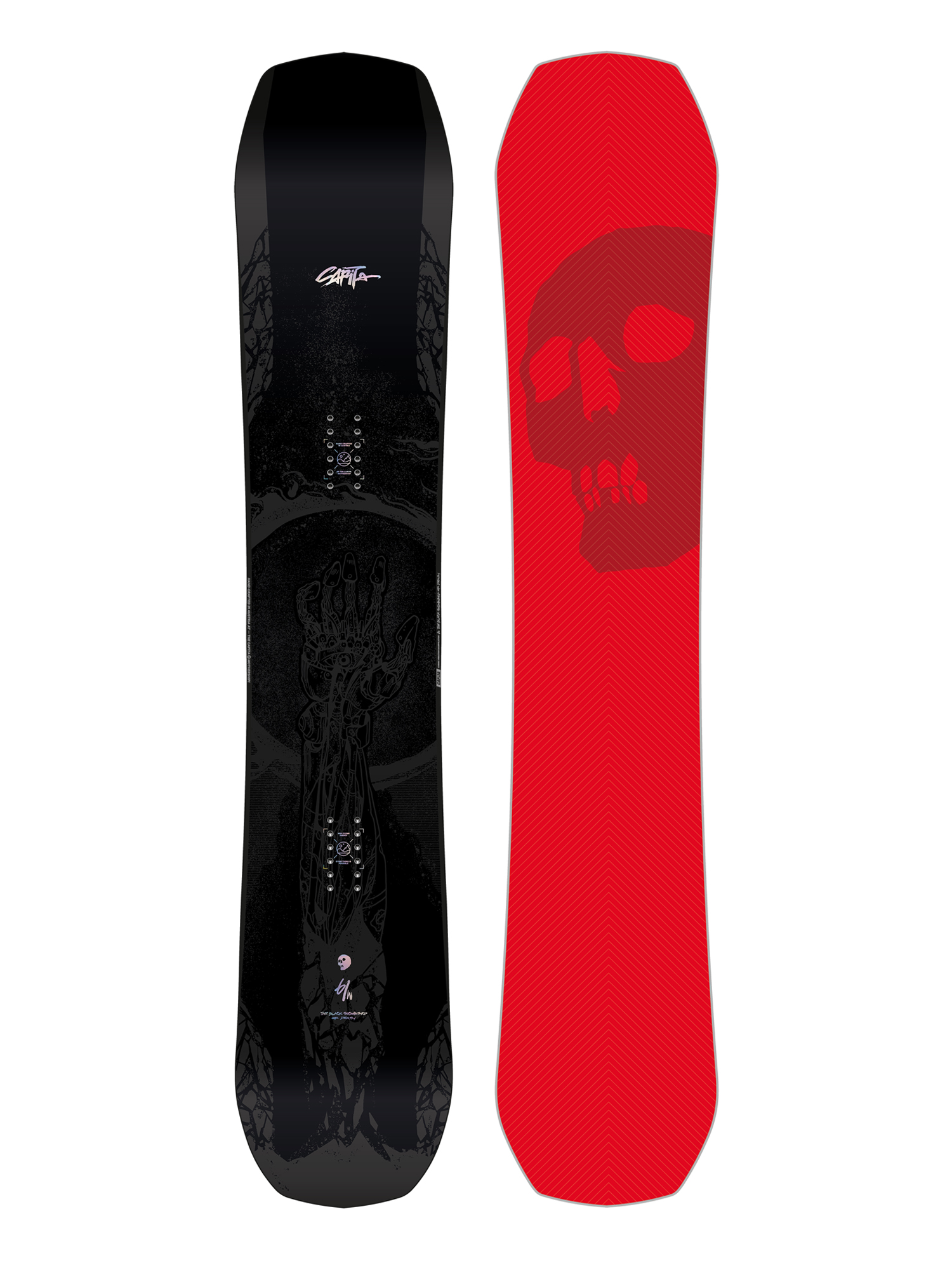 Capita The Black Snowboard Of Death Snowboard - black (red)