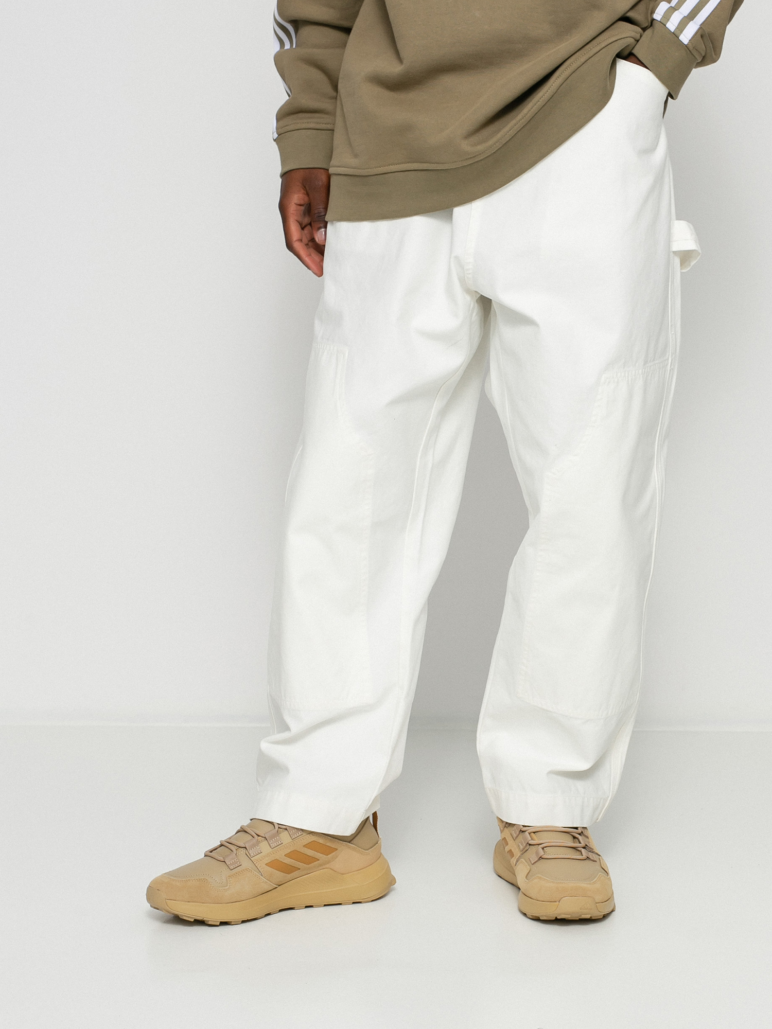 RVCA Evan Mock Chainmail Pants - white (white)