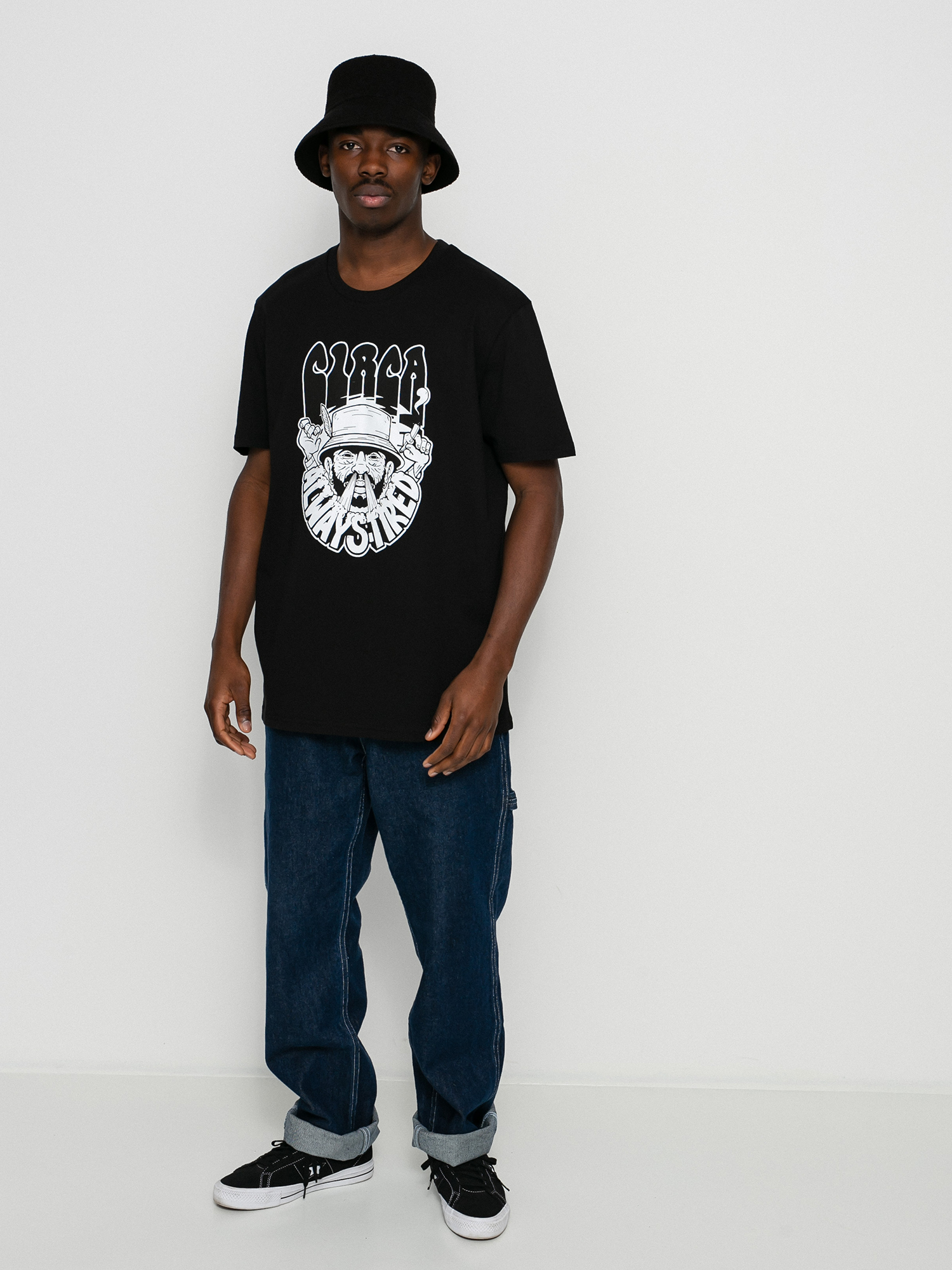 Circa Always Tired T-shirt - black (black)
