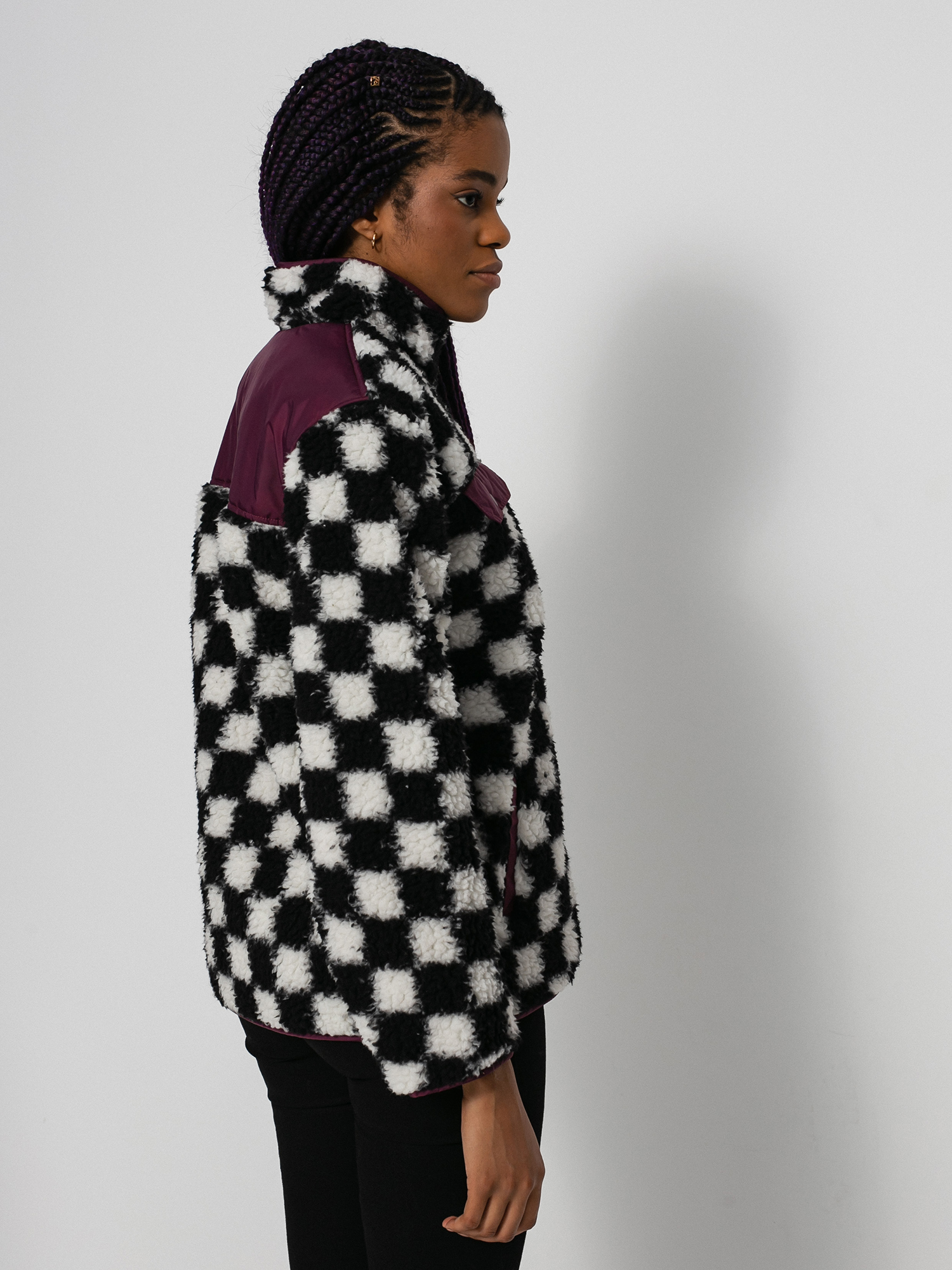 Vans Dreaming Sherpa Jacket Wmn (checkerboard)