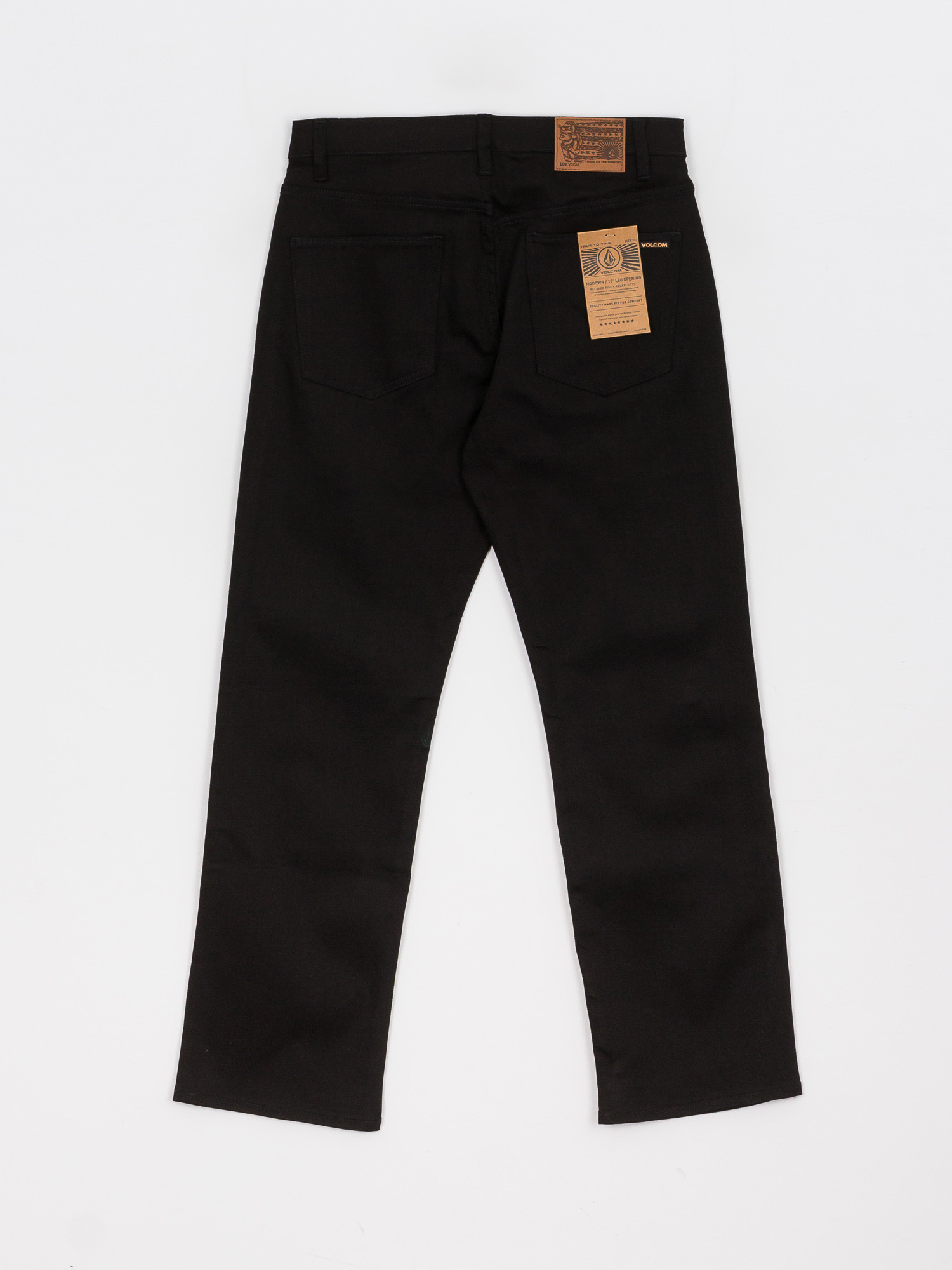 Volcom Modown Denim Hose (black on black)
