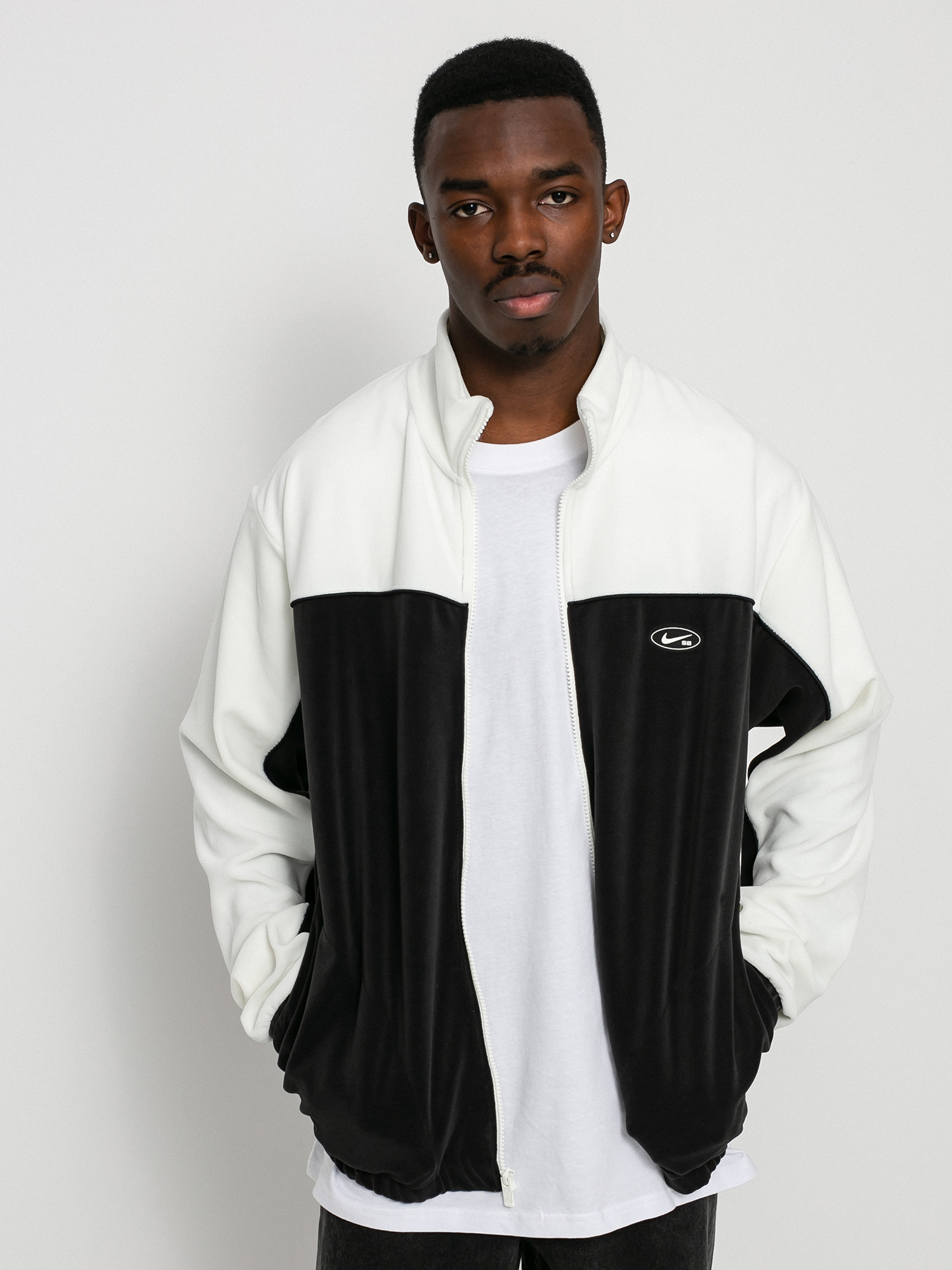 Nike SB Velour Jacket - black (black/sail/black/sail)