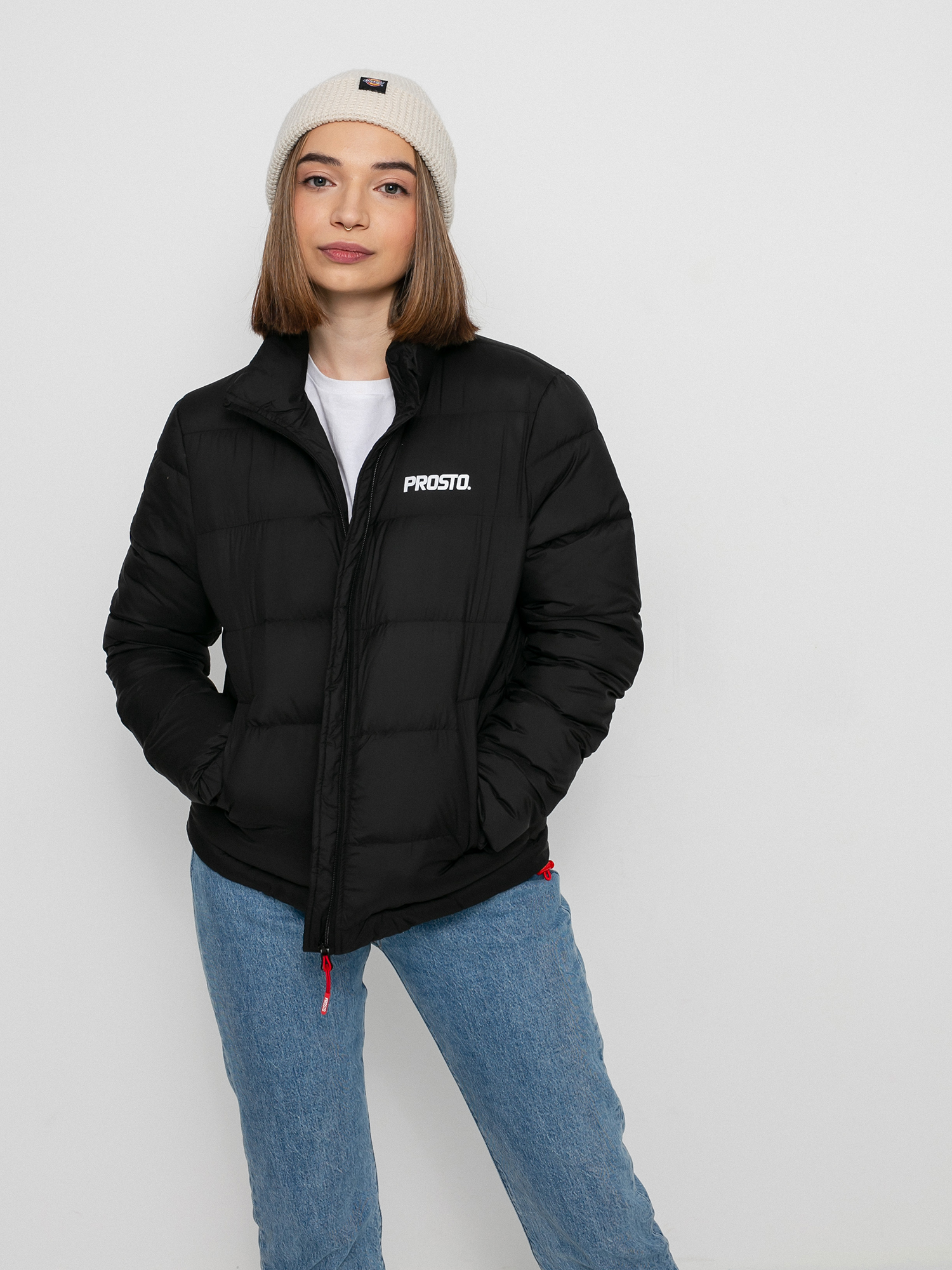 Prosto Puffy Jacket Wmn - black (black)