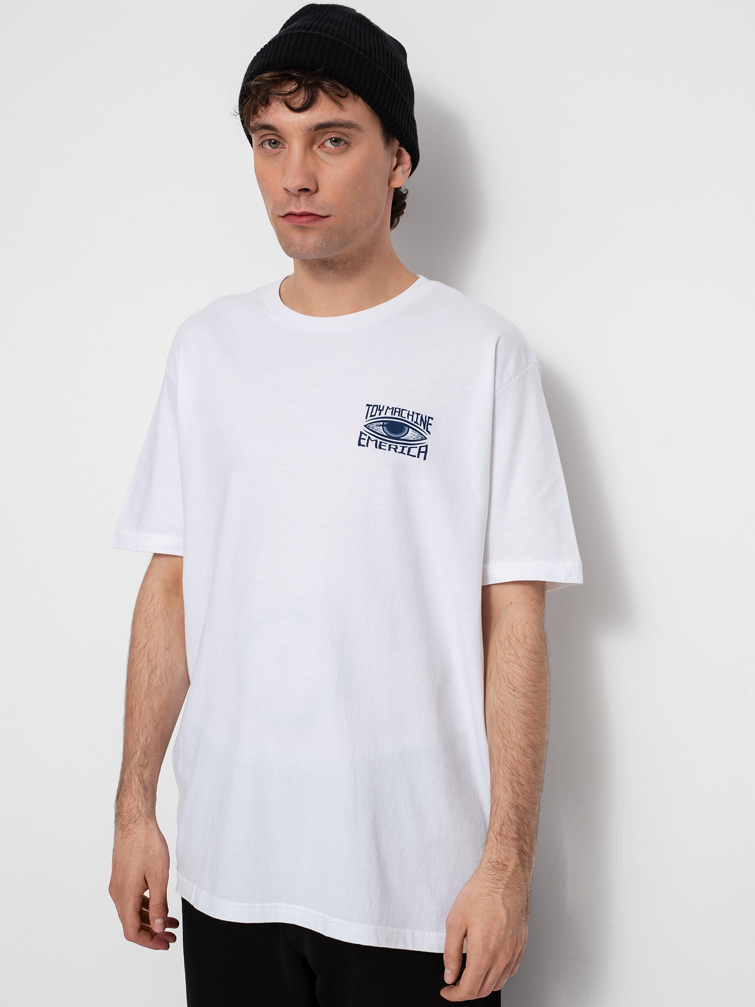 Emerica X Toy Machine Eye T-shirt - white (white)