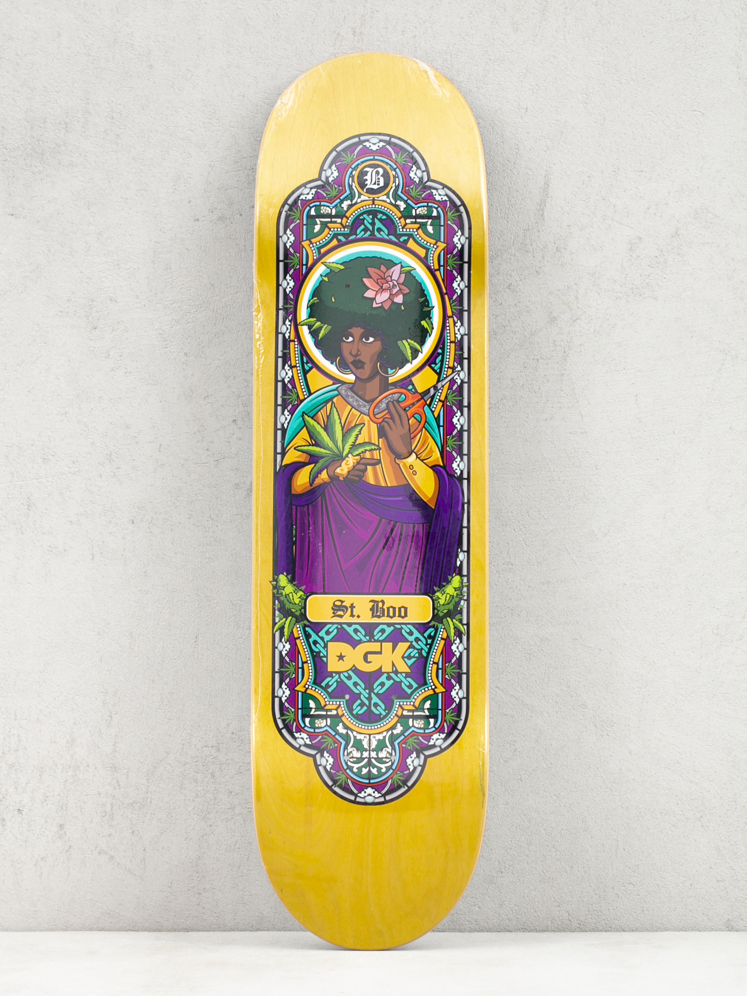 DGK Ghetto Disciples Deck (boo/yellow)