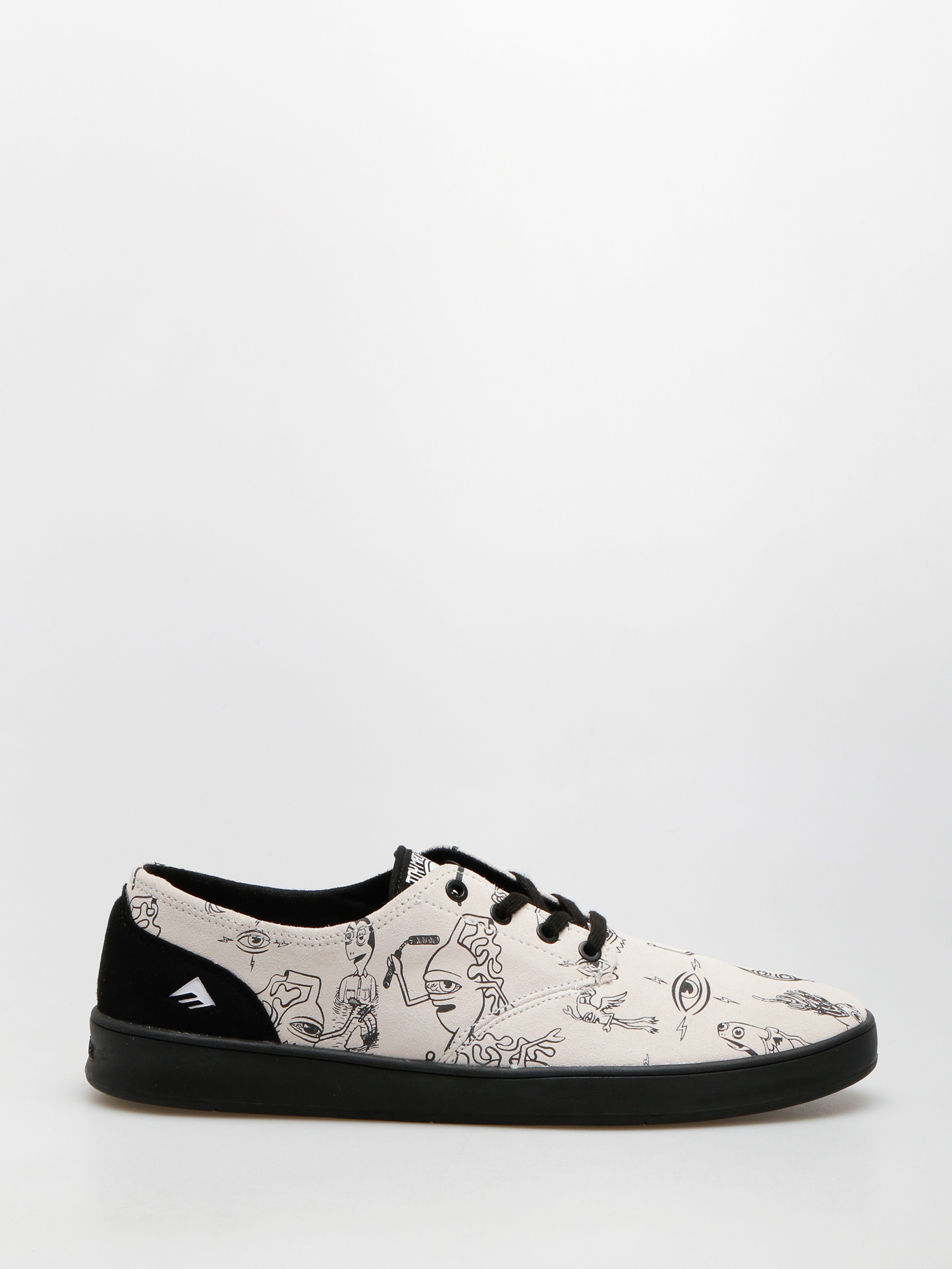 Emerica The Romero Laced X Toy Machine Shoes - brown (tan/black)