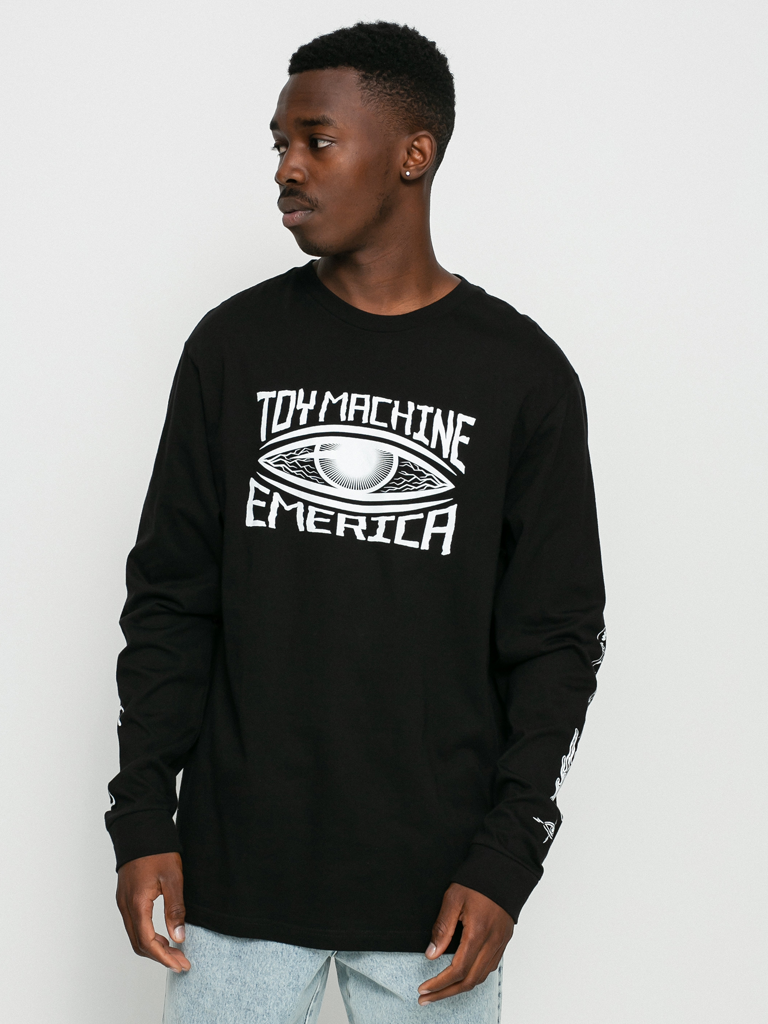 Emerica X Toy Machine Eye Longsleeve (white)