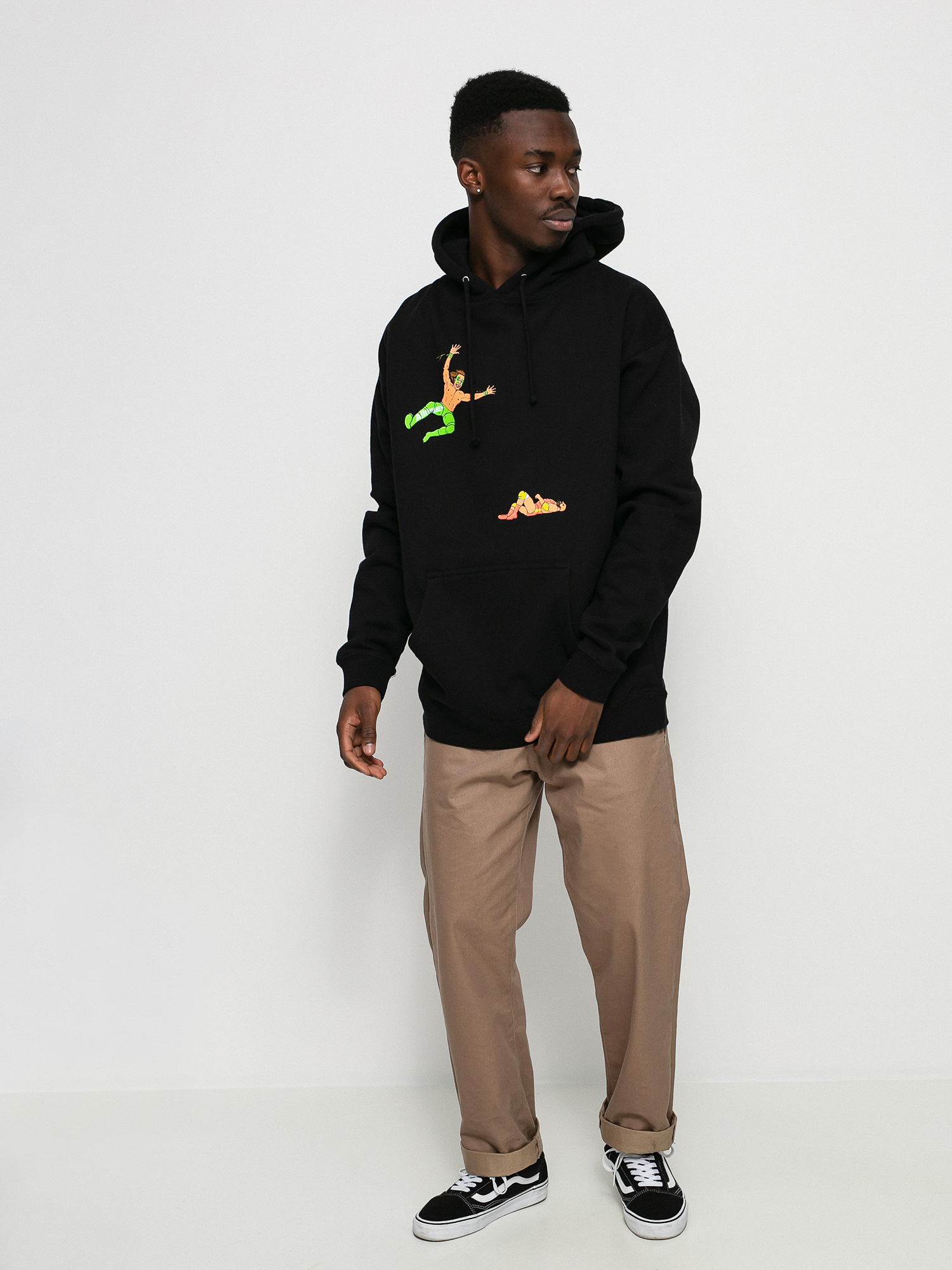 Alltimers Top Ropes HD Hoodie - black (black)