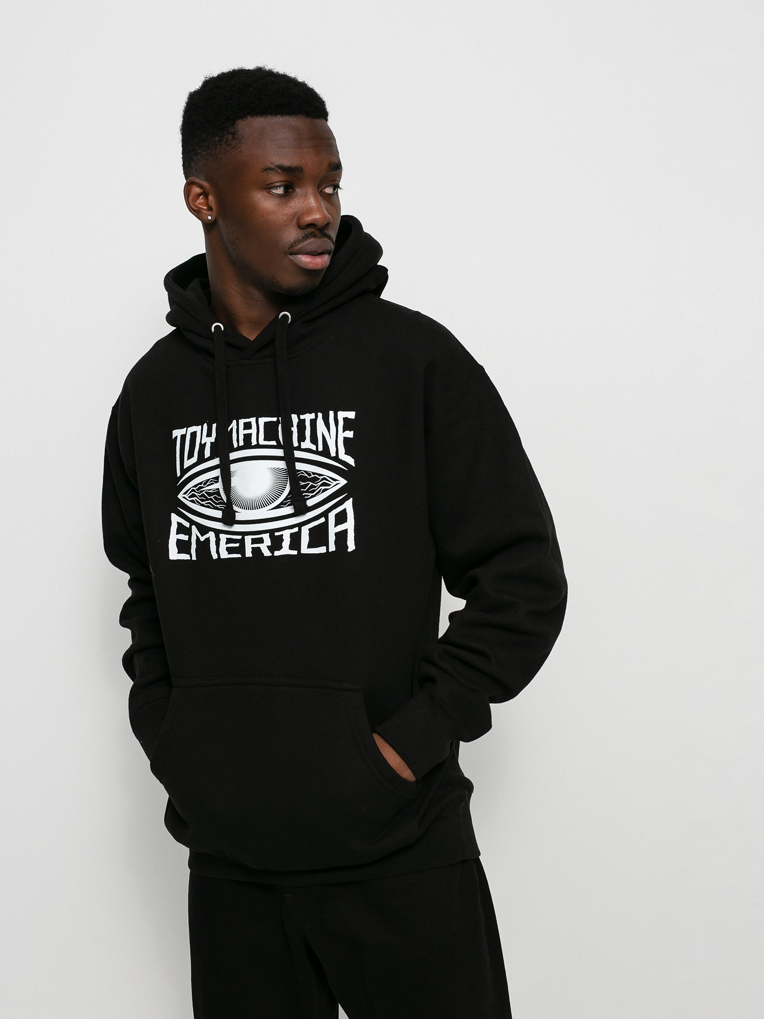Emerica X Toy Machine Eye HD Hoodie - black (black)