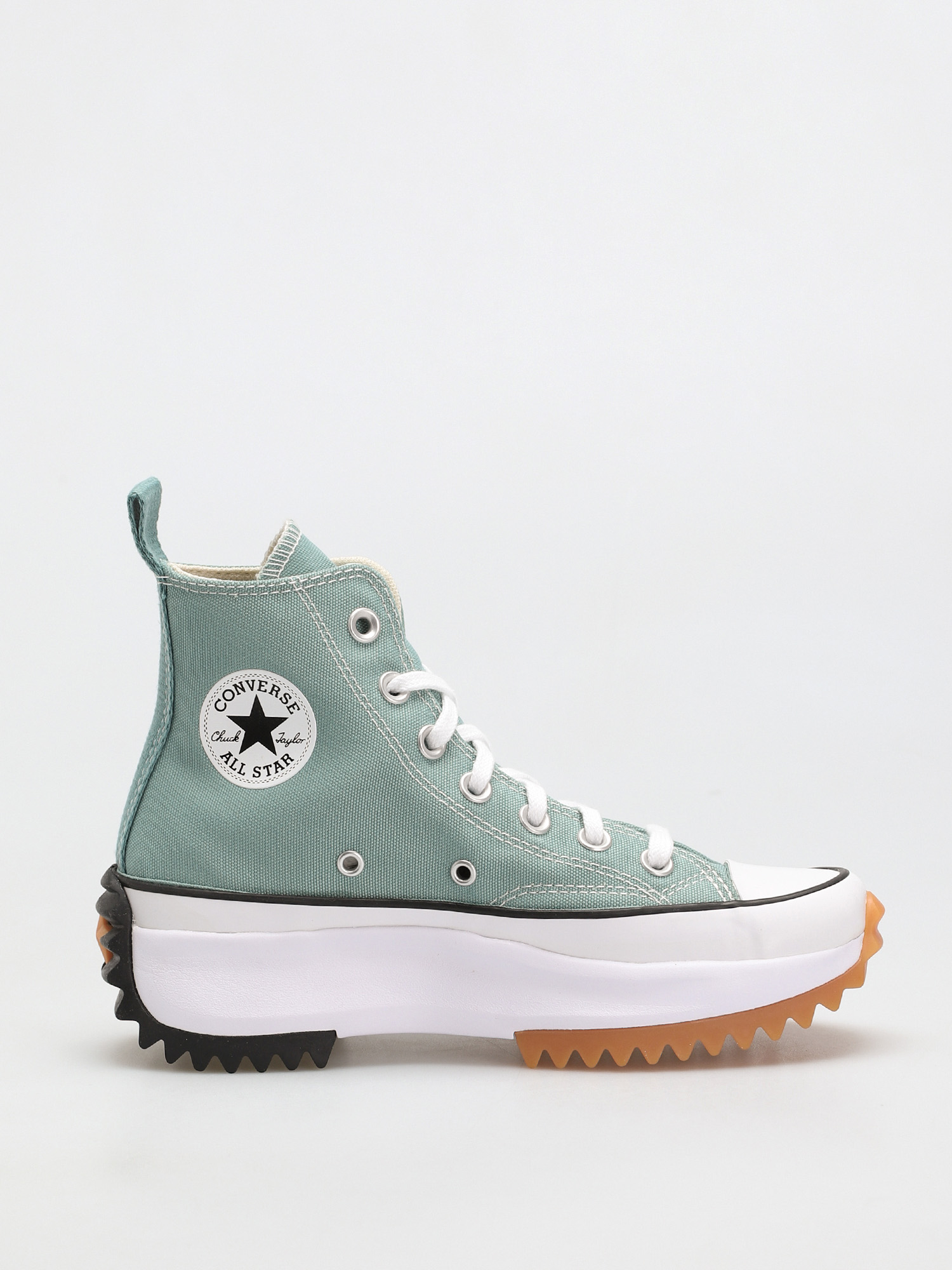 Converse Run Star Hike Hi Shoes (jade unity/black/white)