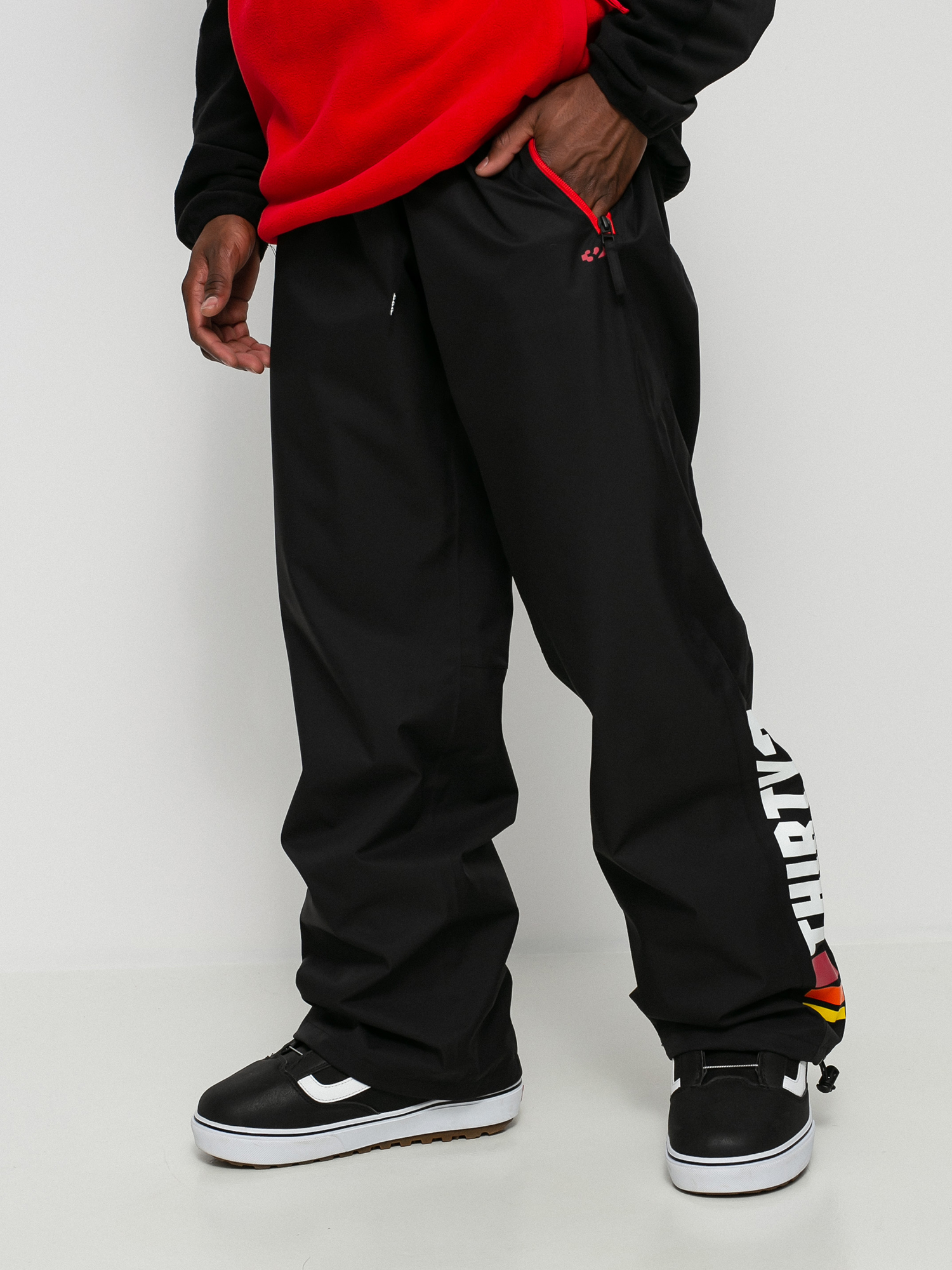 ThirtyTwo Zeb Sweeper Snowboard pants - black (black/red)