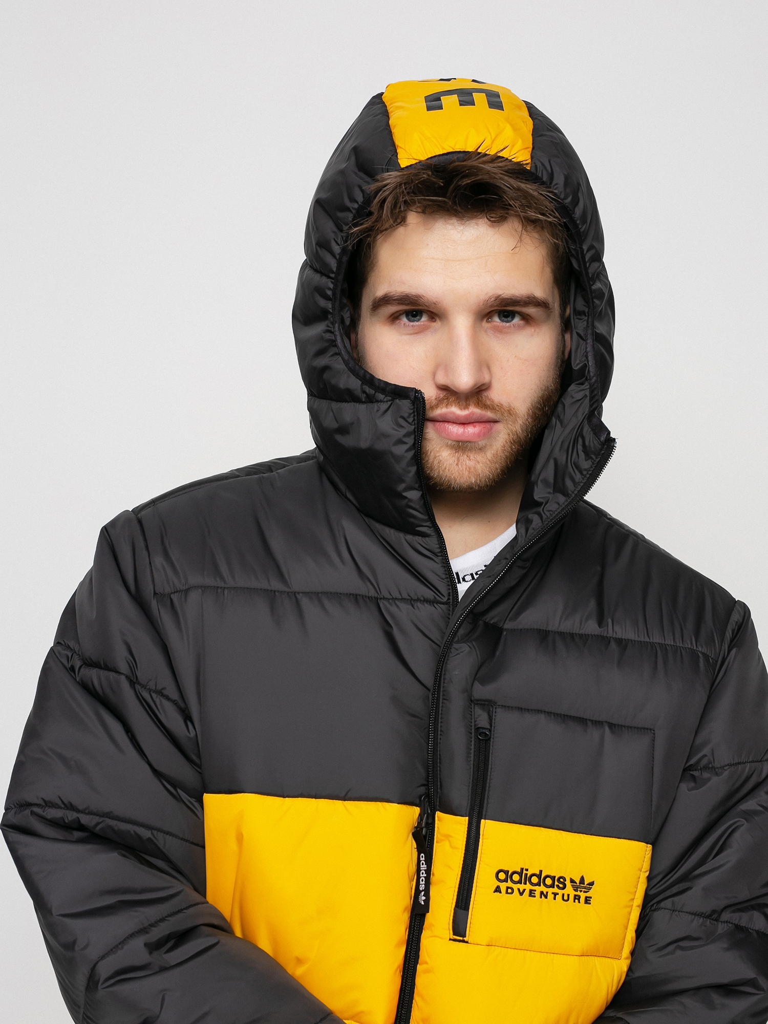 adidas Originals Puffer Jacket (black/actgol)