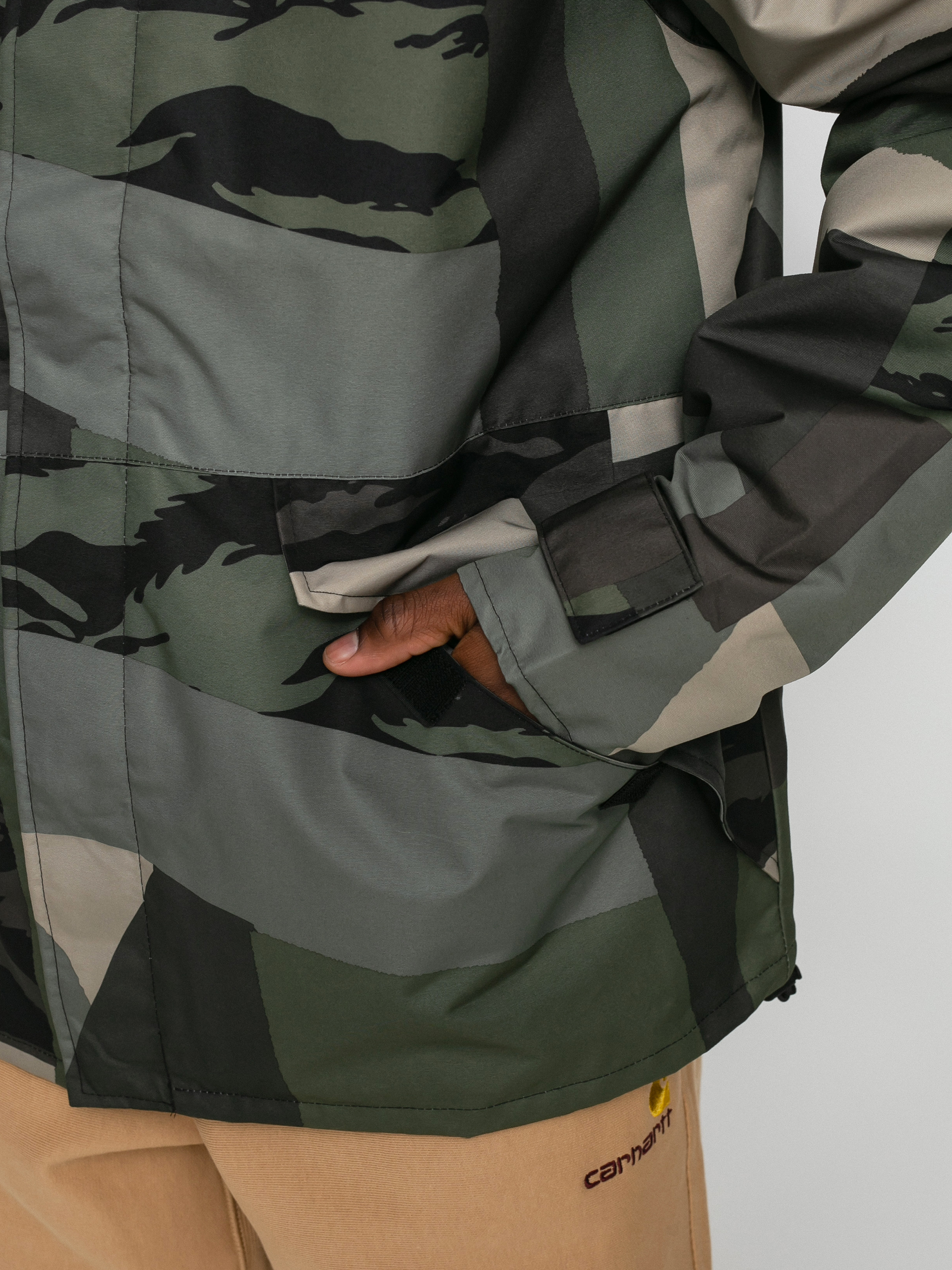 Carhartt WIP Prospector Jacket (camo mend/popsicle)