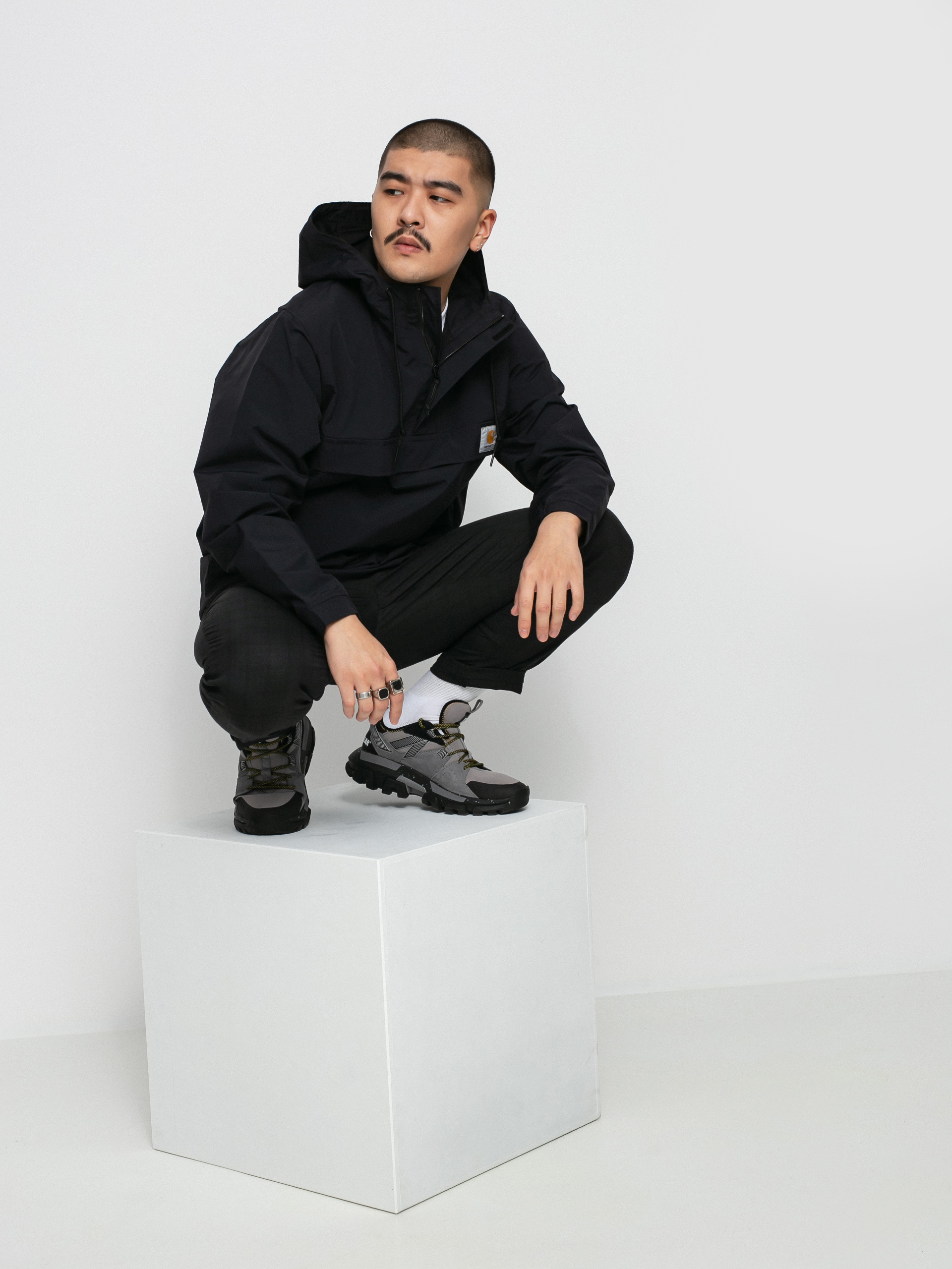 Carhartt WIP Nimbus Pullover Jacket - black (black)