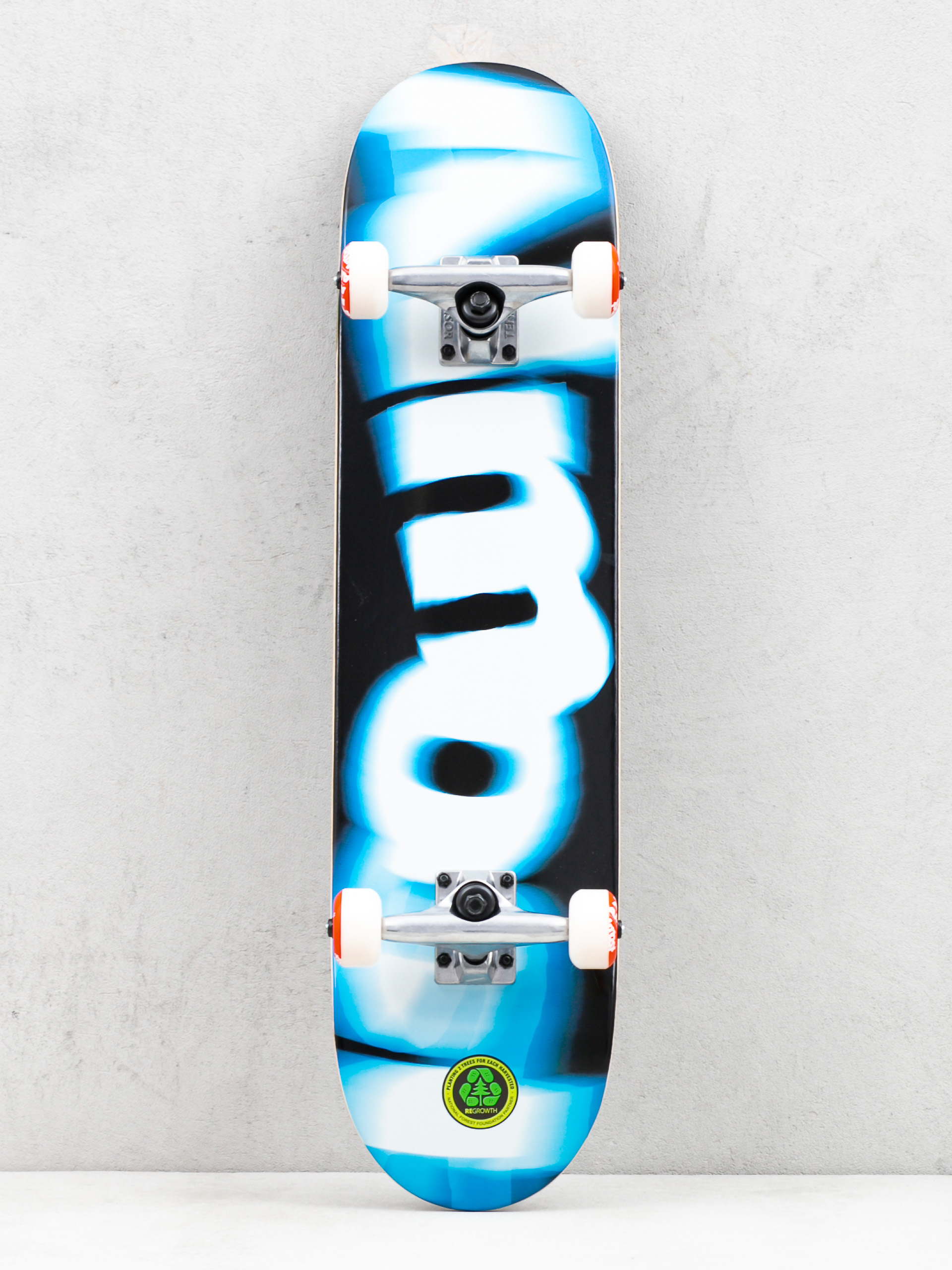 Almost Spin Blur Skateboard - blue (blue/black)