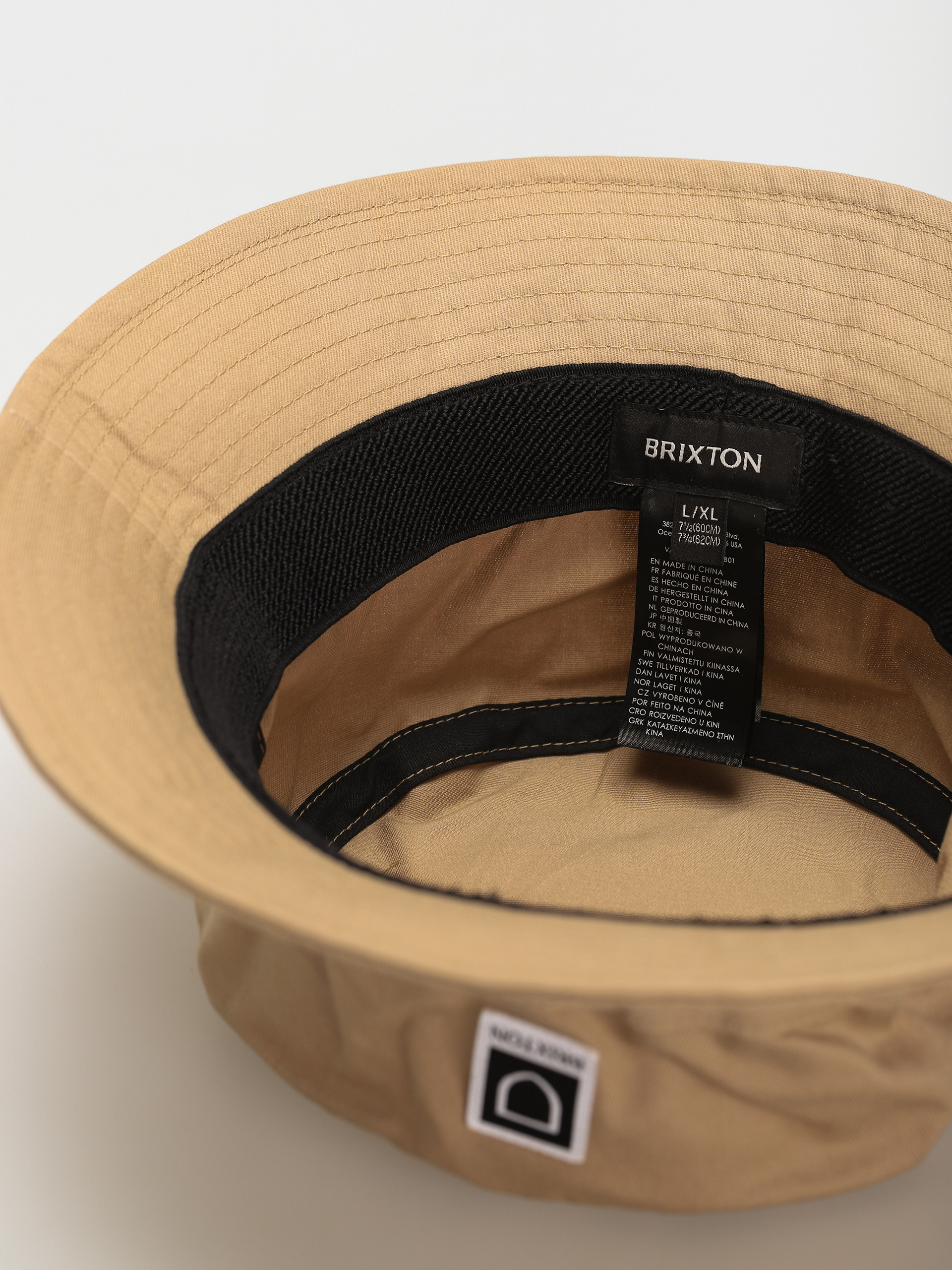Brixton Beta Packable Bucket Hat Hat (mojave)