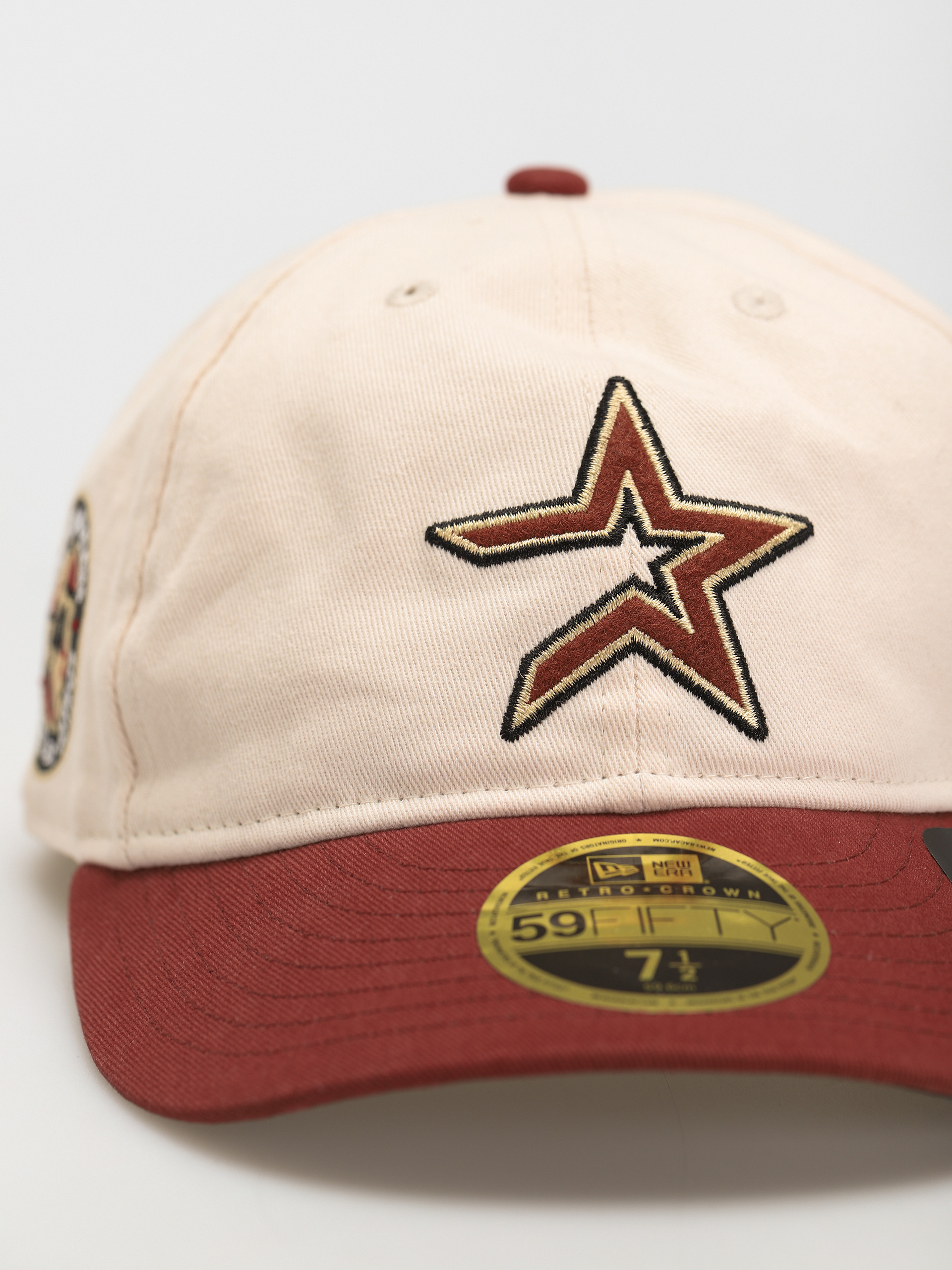 New Era Coops 59Fifty Rc Houston Astros Cap (maroon/beige)