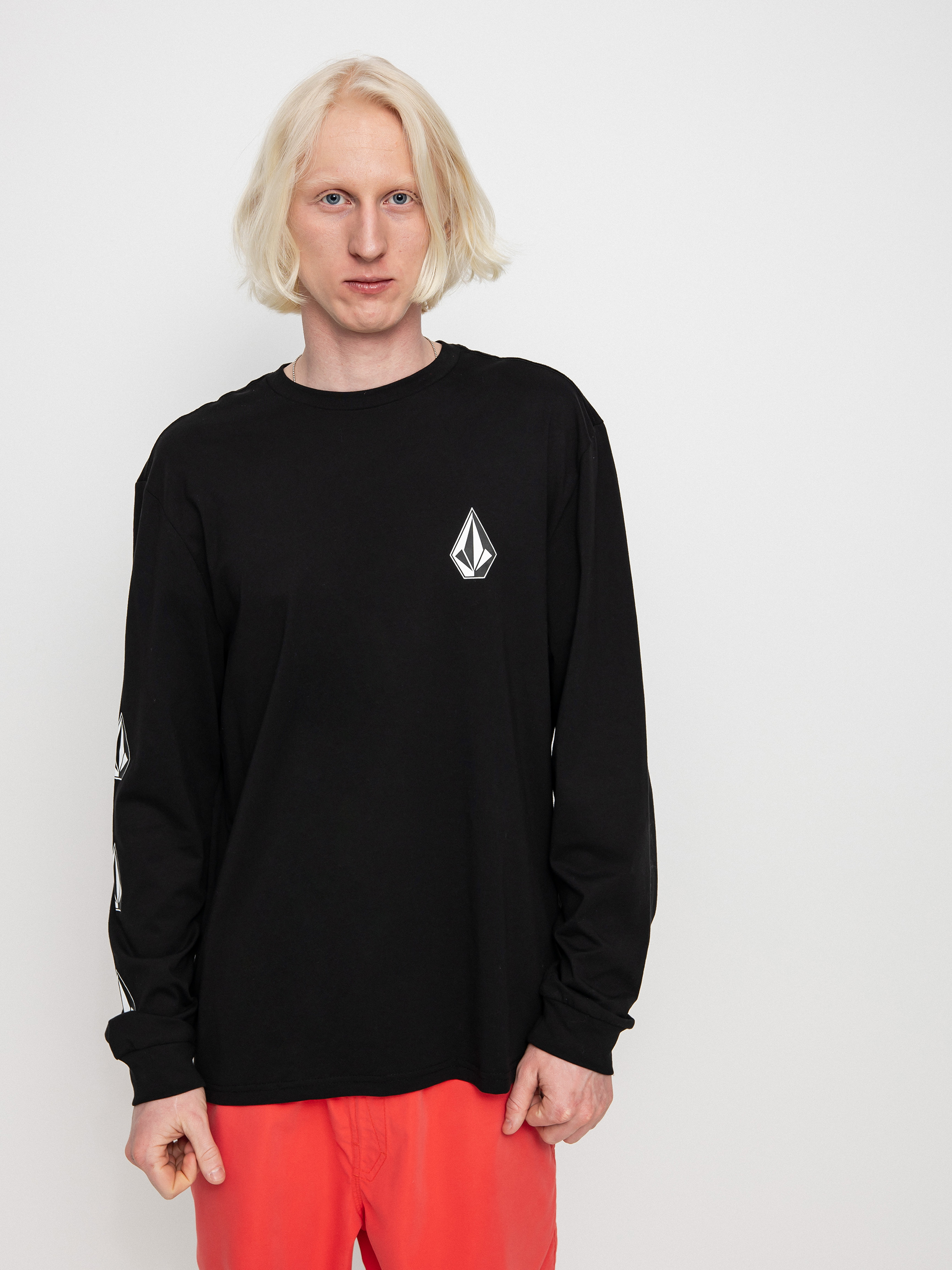 Volcom Iconic Stone Bsc Longsleeve - black (black)