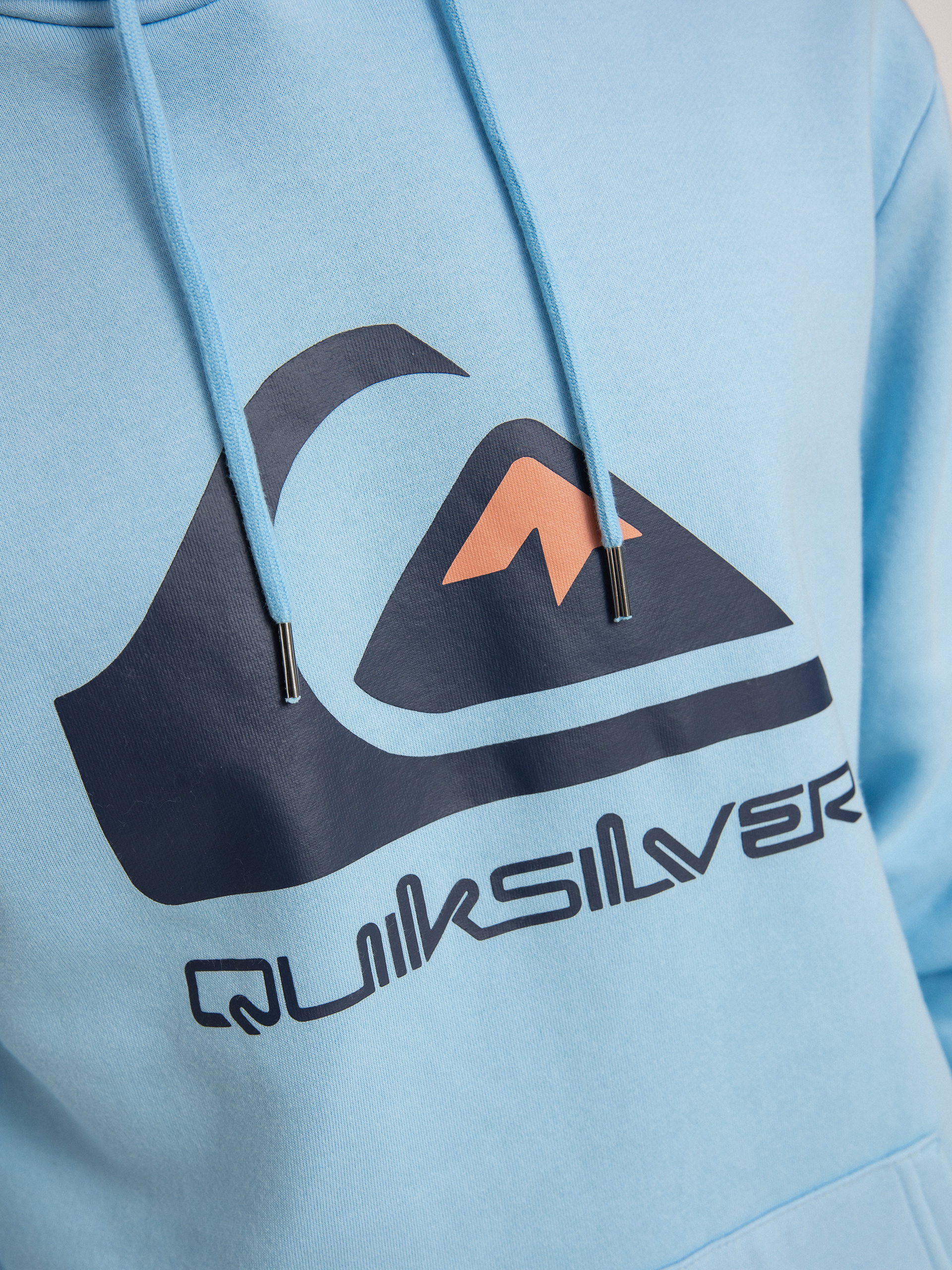 Quiksilver Big Logo HD Hoodie (airy blue)