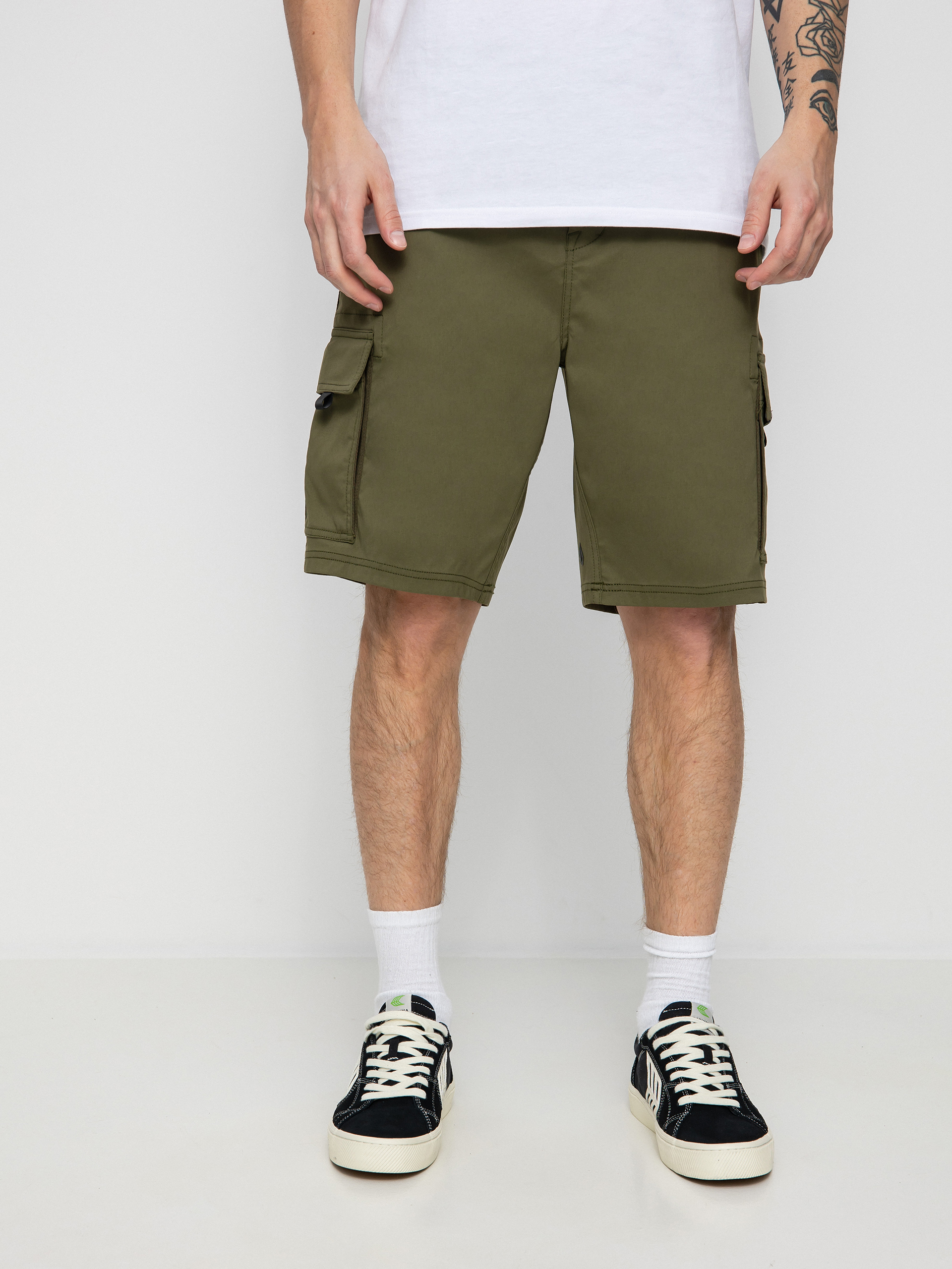 Volcom Skate Vitals Cargo Hybrid 21 Shorts - black (military)