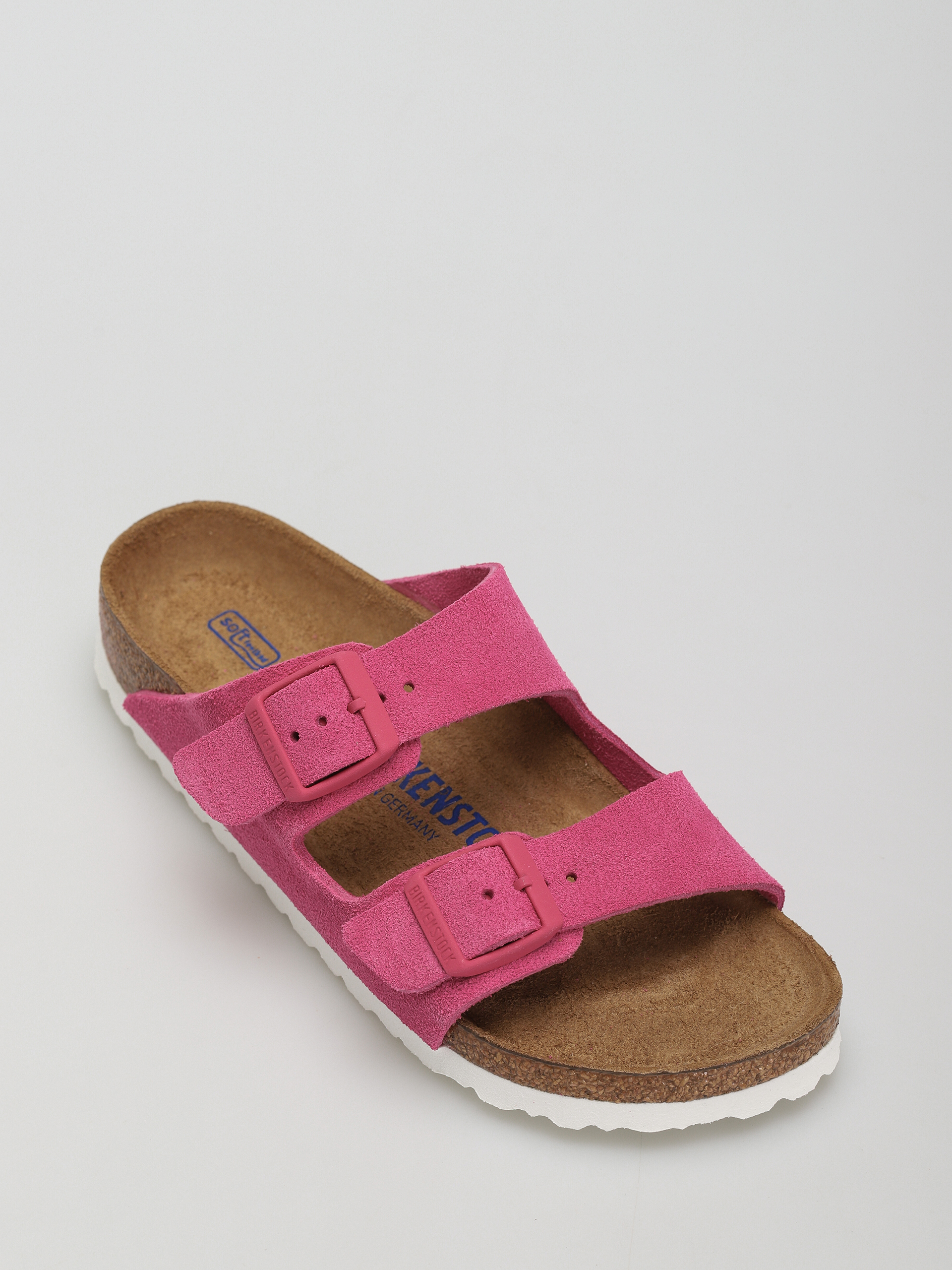 Birkenstock Arizona Sfb Narrow Flip-flops Wmn - pink (fuchsia tulip ...