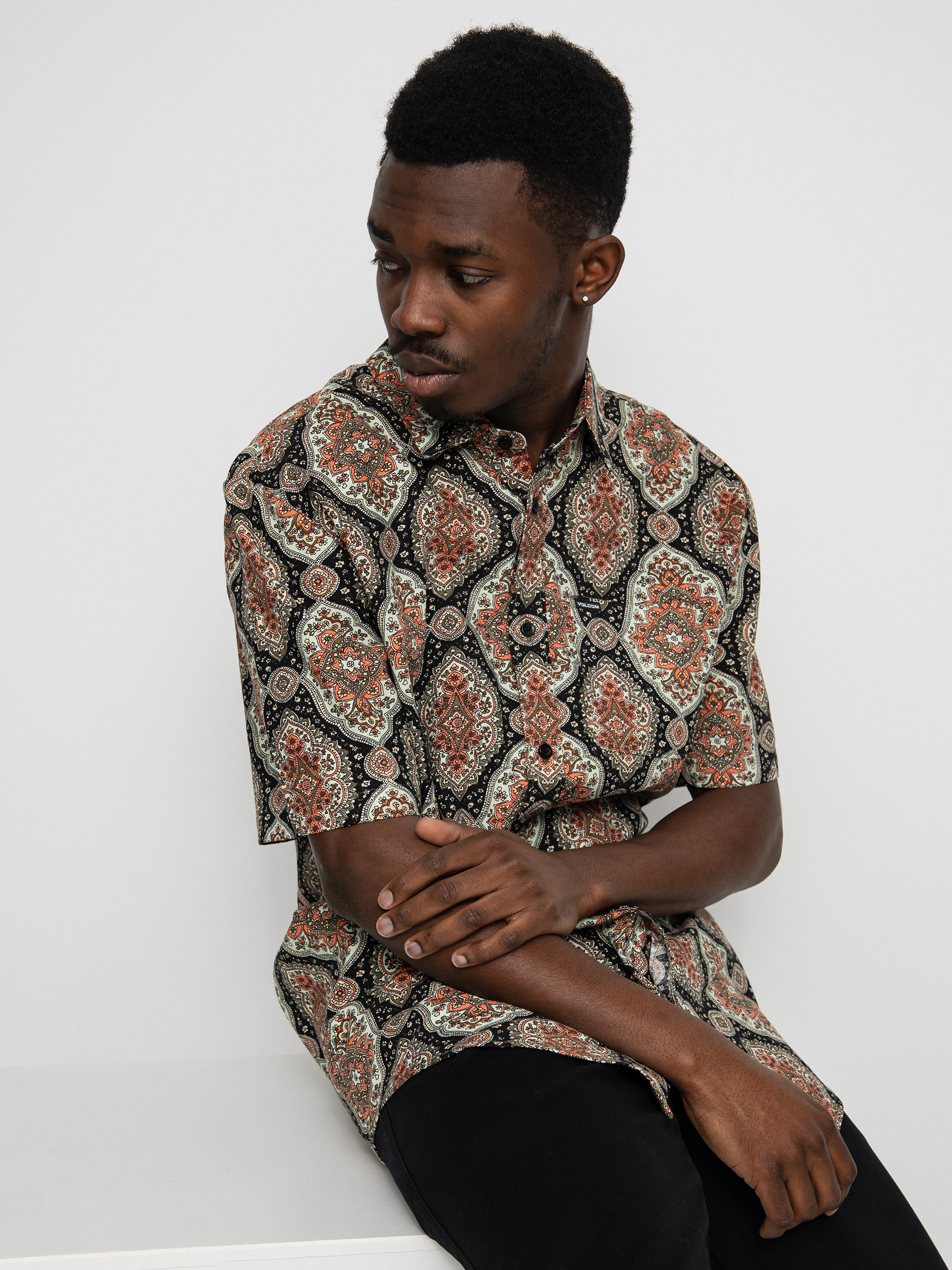 Volcom Rickshaw Shirt - multicolor (military)