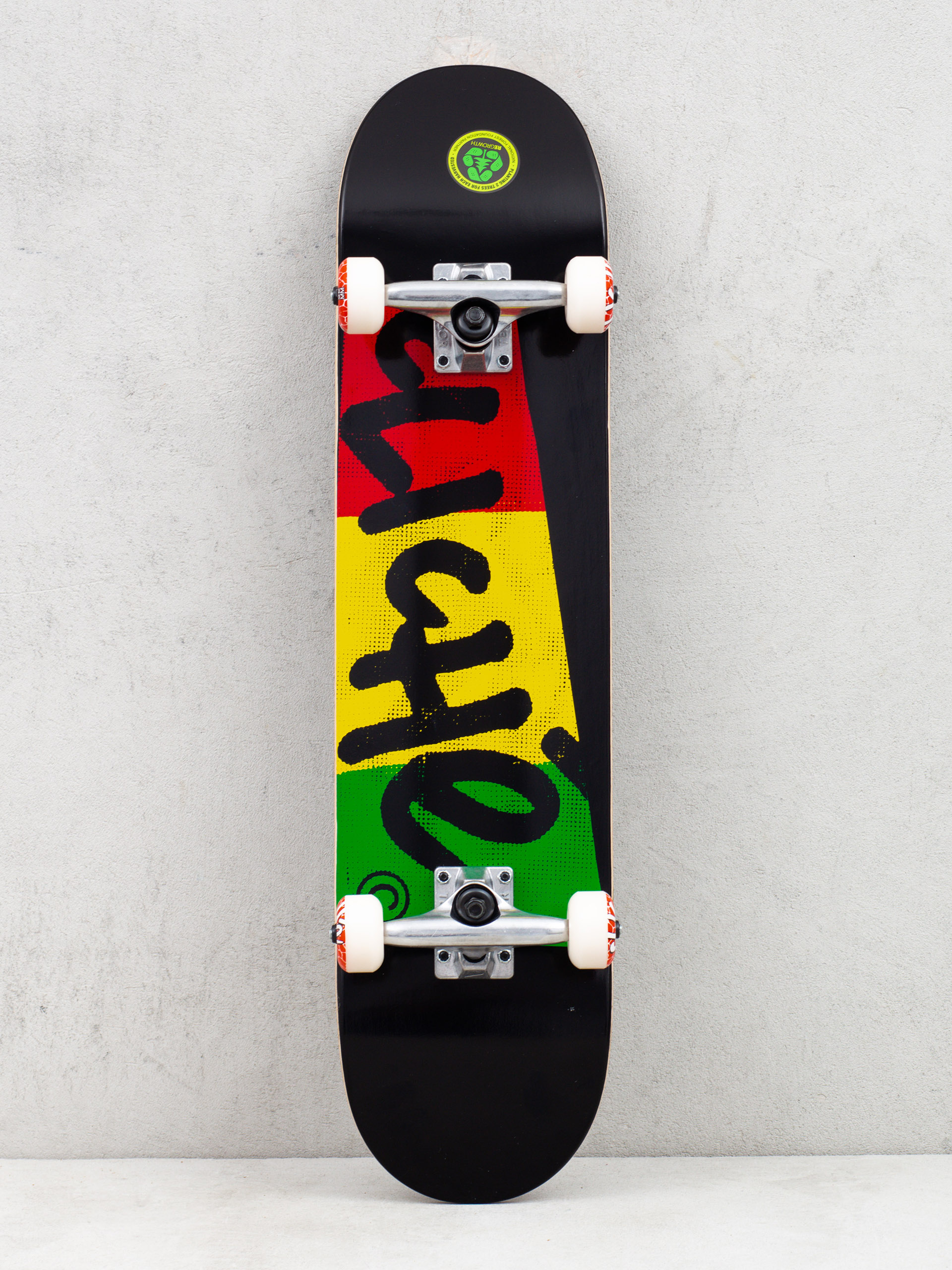 Cliche Block Skateboard - multicolor (rasta)