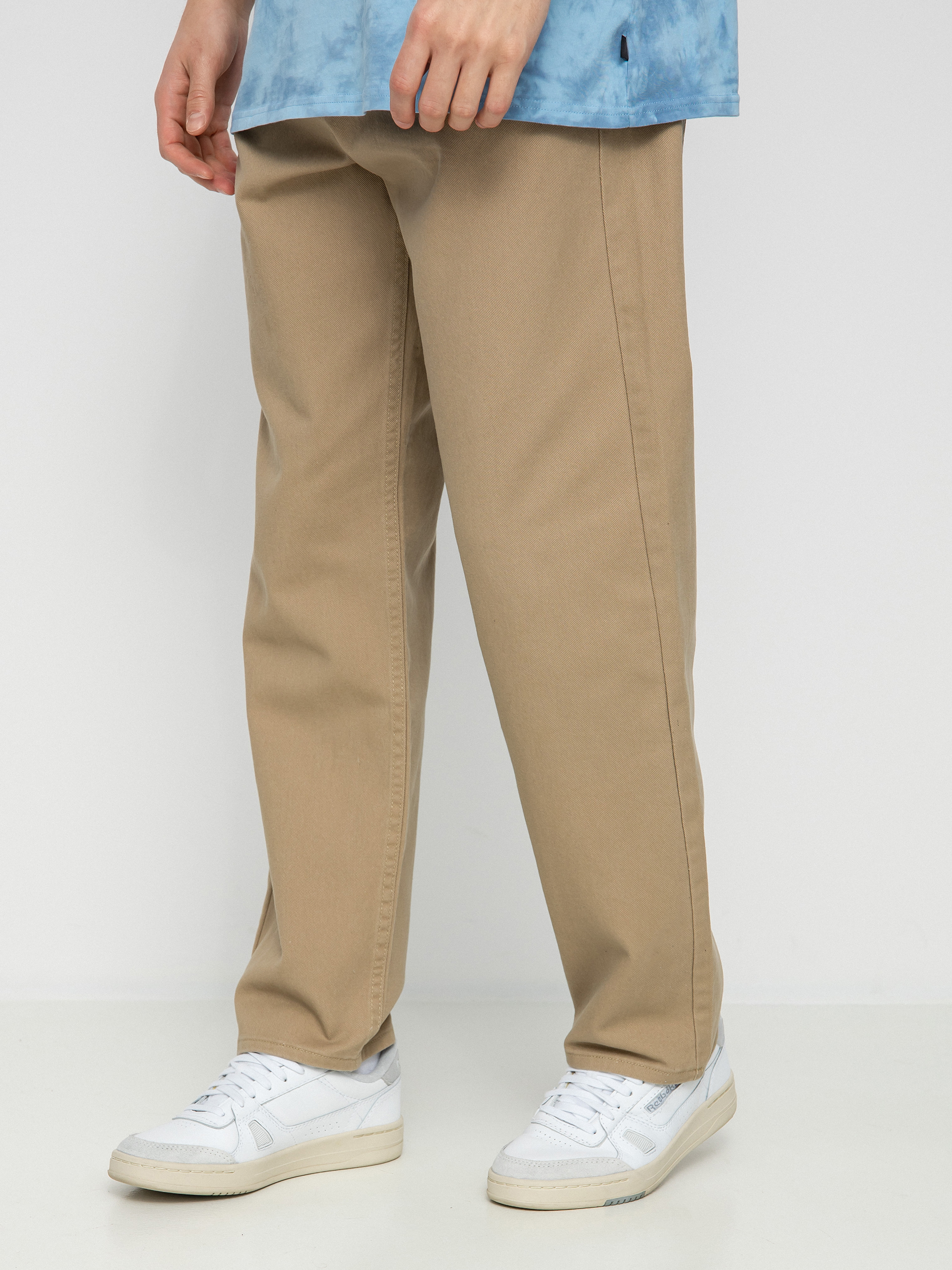 MassDnm Slang Baggy Fit Pants - beige (beige)