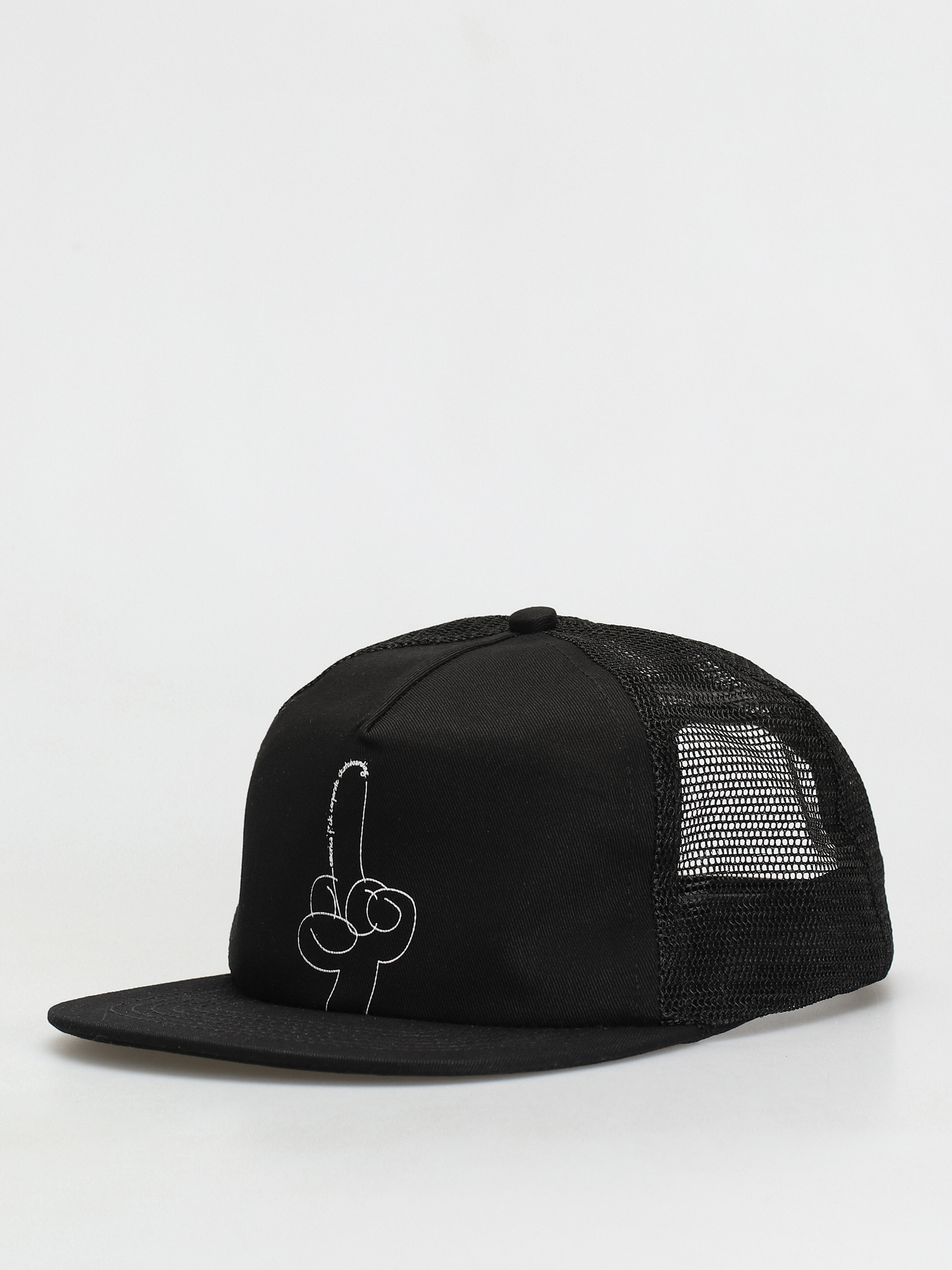Emerica Eff Corporate Trucker Hat Cap - black (black)