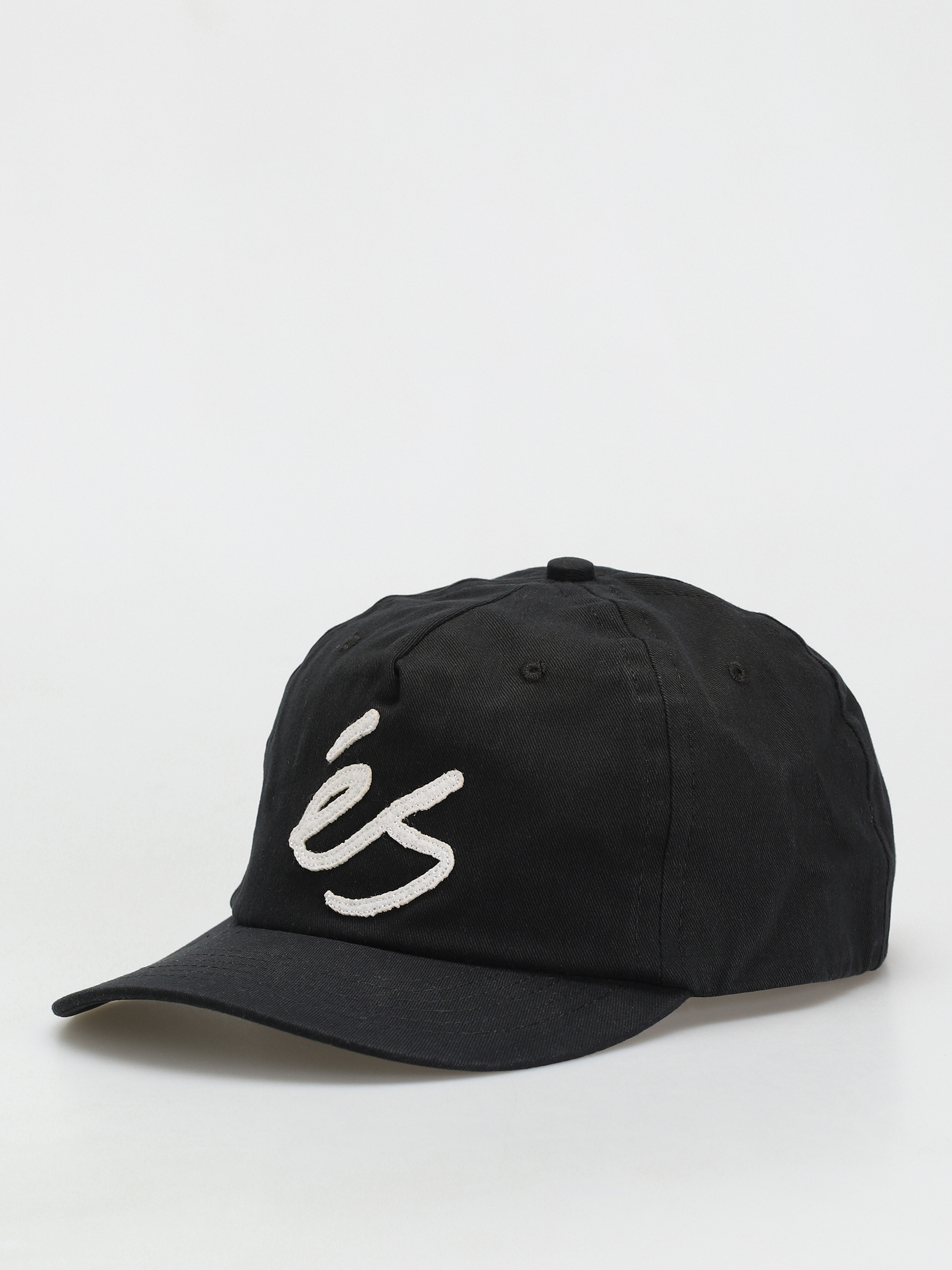 eS Script Applique Snapback Cap - black (black)