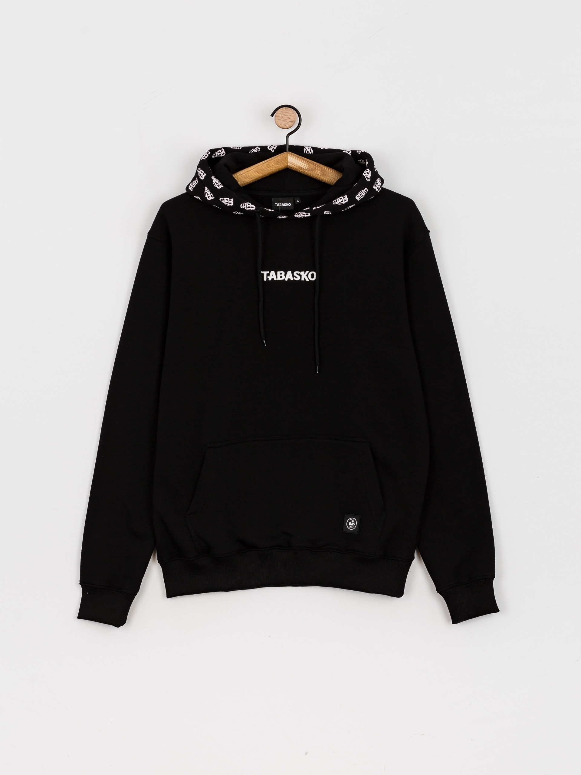 Tabasko Mini Logo HD Hoodie (black)