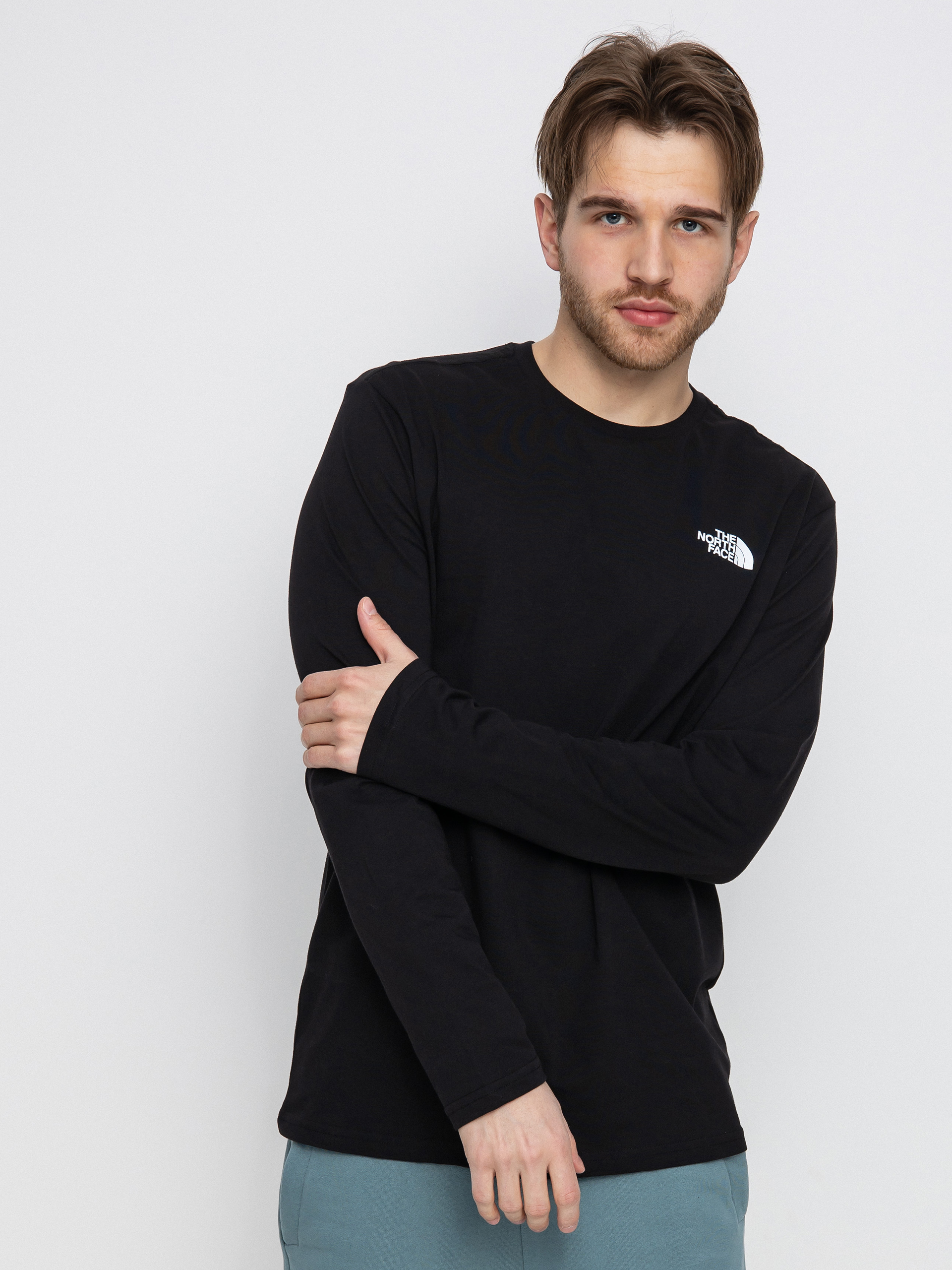The North Face Easy Longsleeve (tnf black/zinc grey)