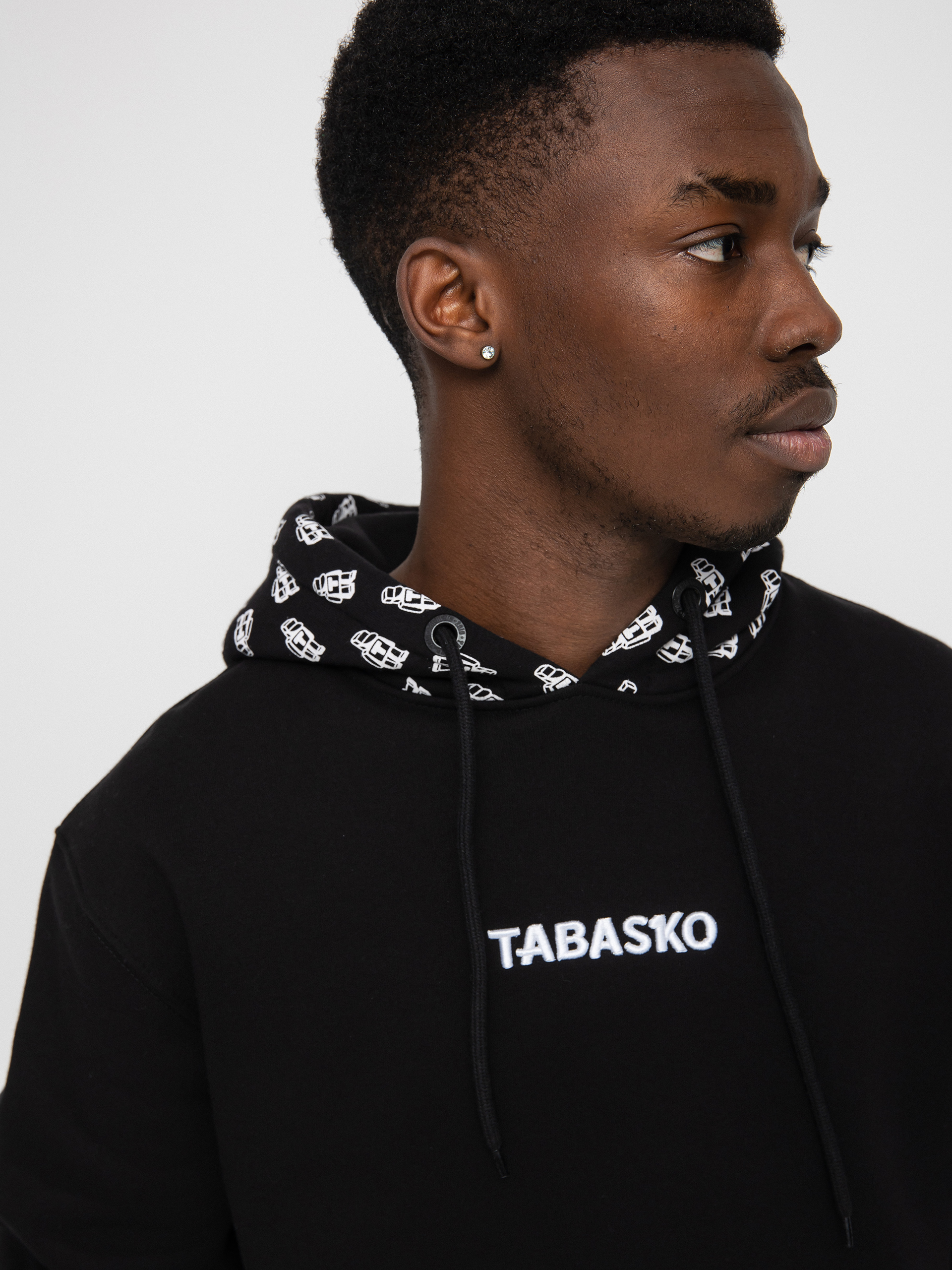 Tabasko Mini Logo HD Hoodie (black)