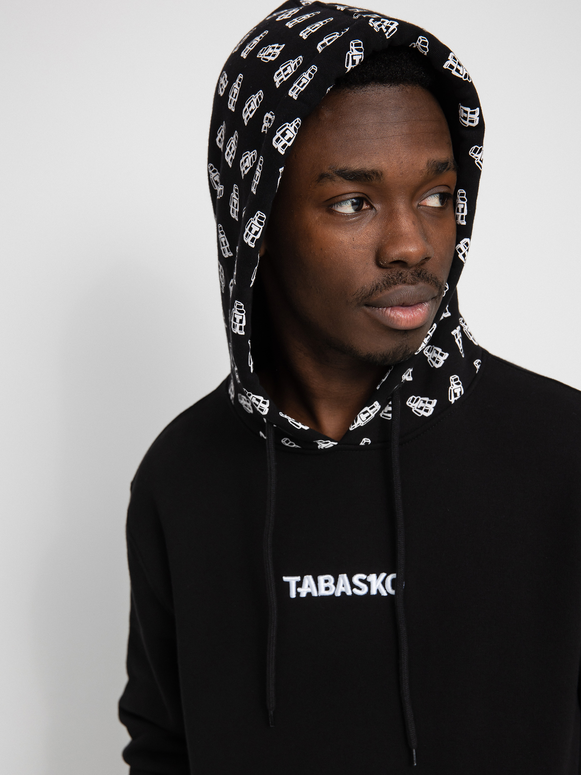 Tabasko Mini Logo HD Hoodie (black)