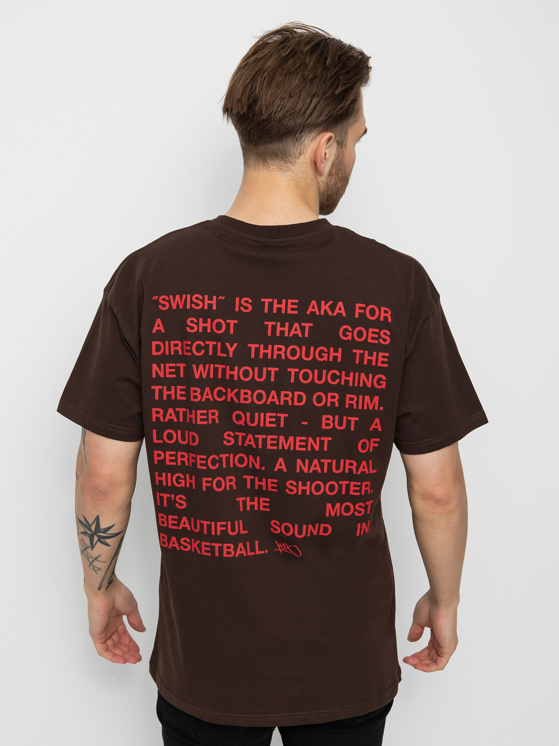 K1x Swish Definition T-shirt - black (coffe bean)