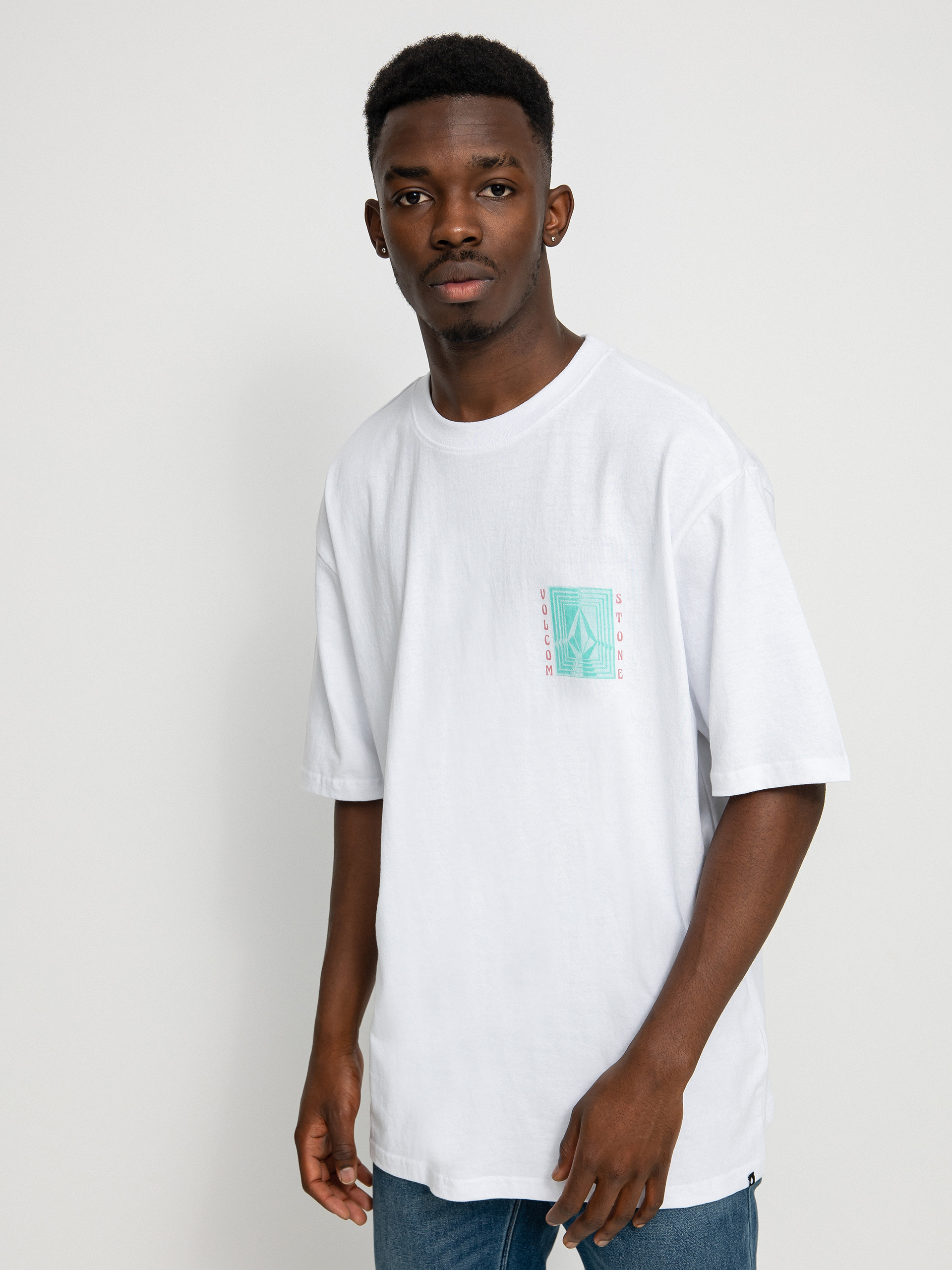 Volcom Reverberation Lse T-shirt - white (white)