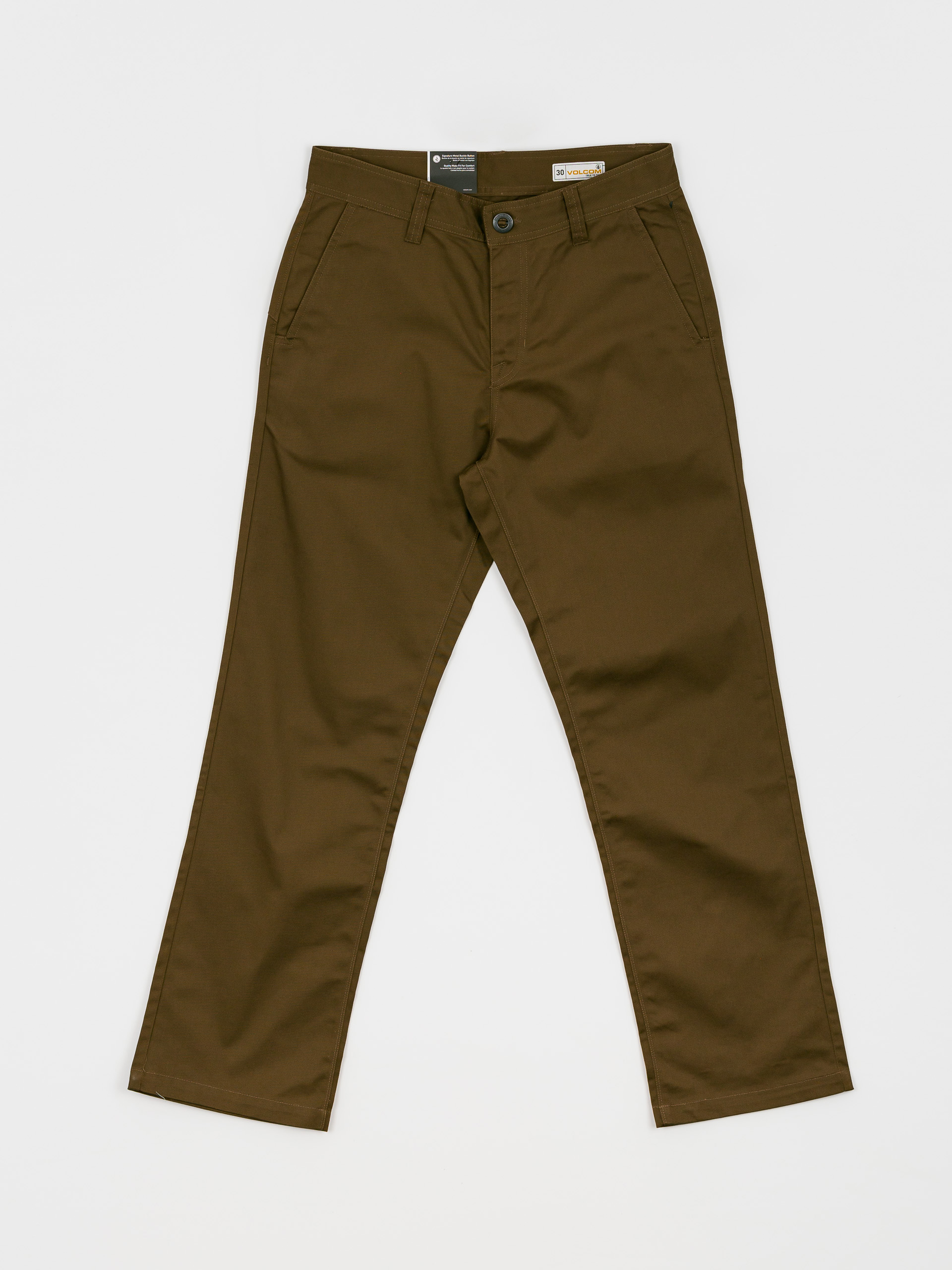 Volcom Frickin Skate Chino Pants - brown (vintage brown)