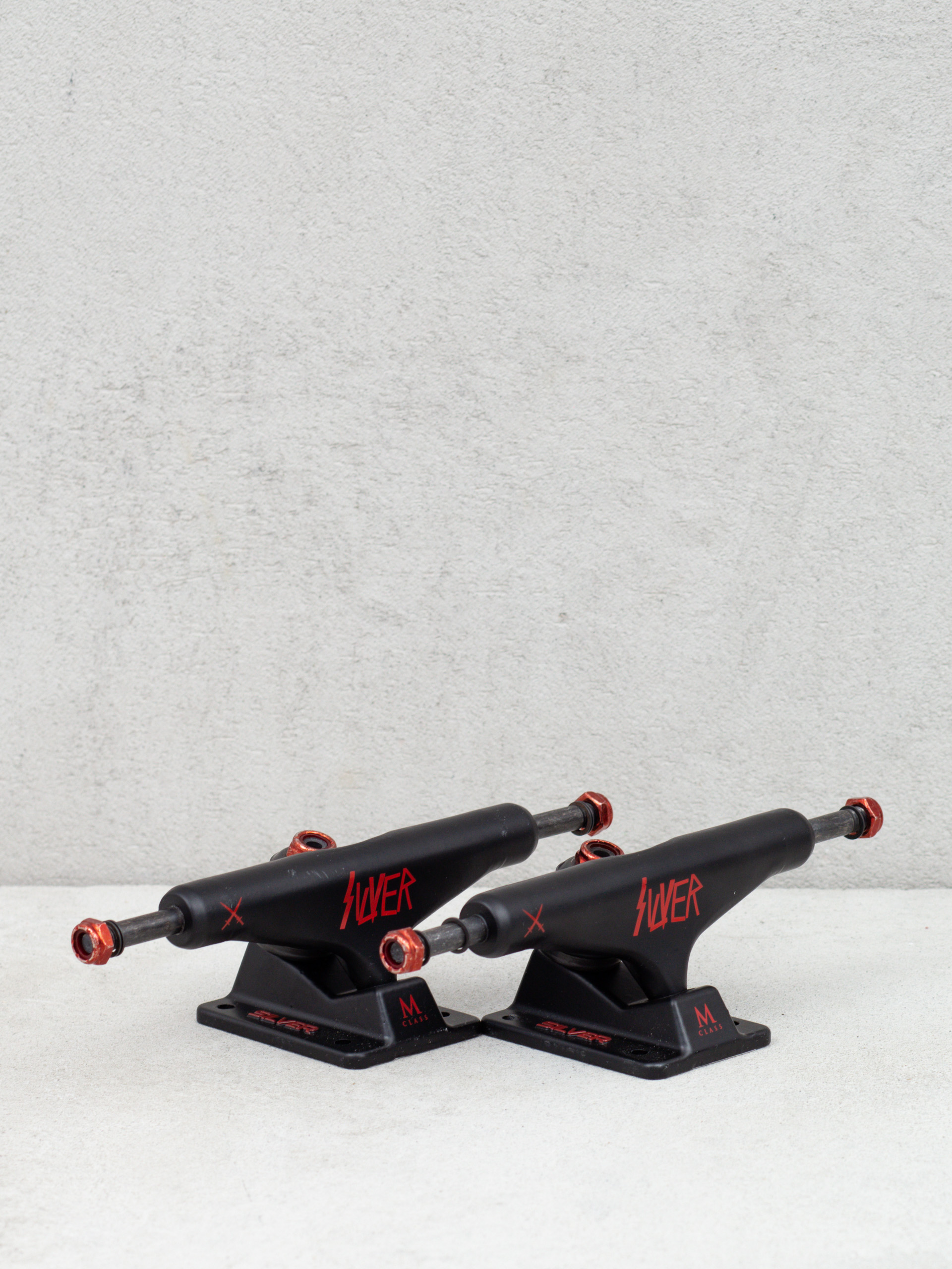 Silver M Class Hollow Slayer Trucks - black (black)