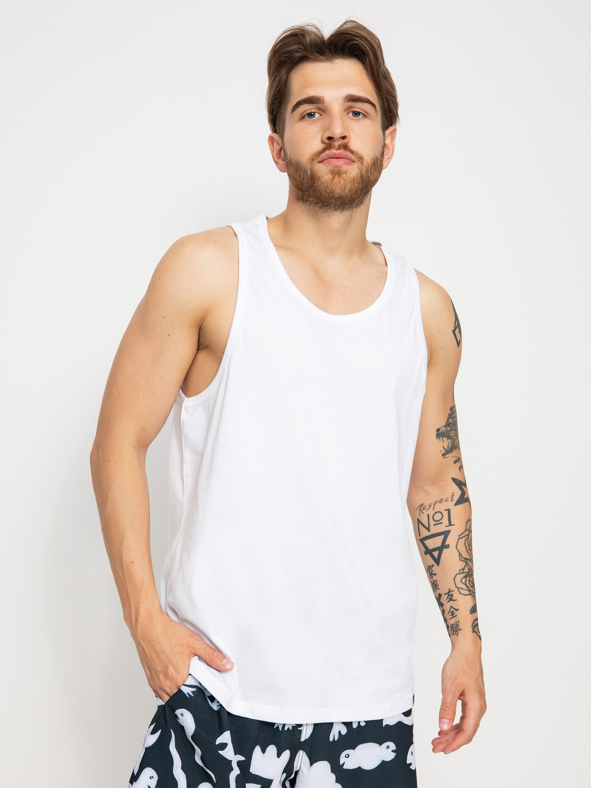 Element Basic Tank top - white (optic white)