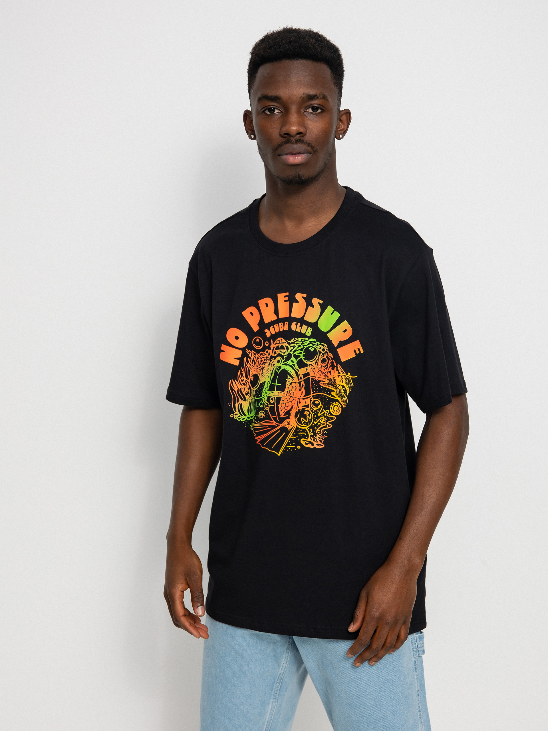 Element No Pressure T-shirt - black (flint black)
