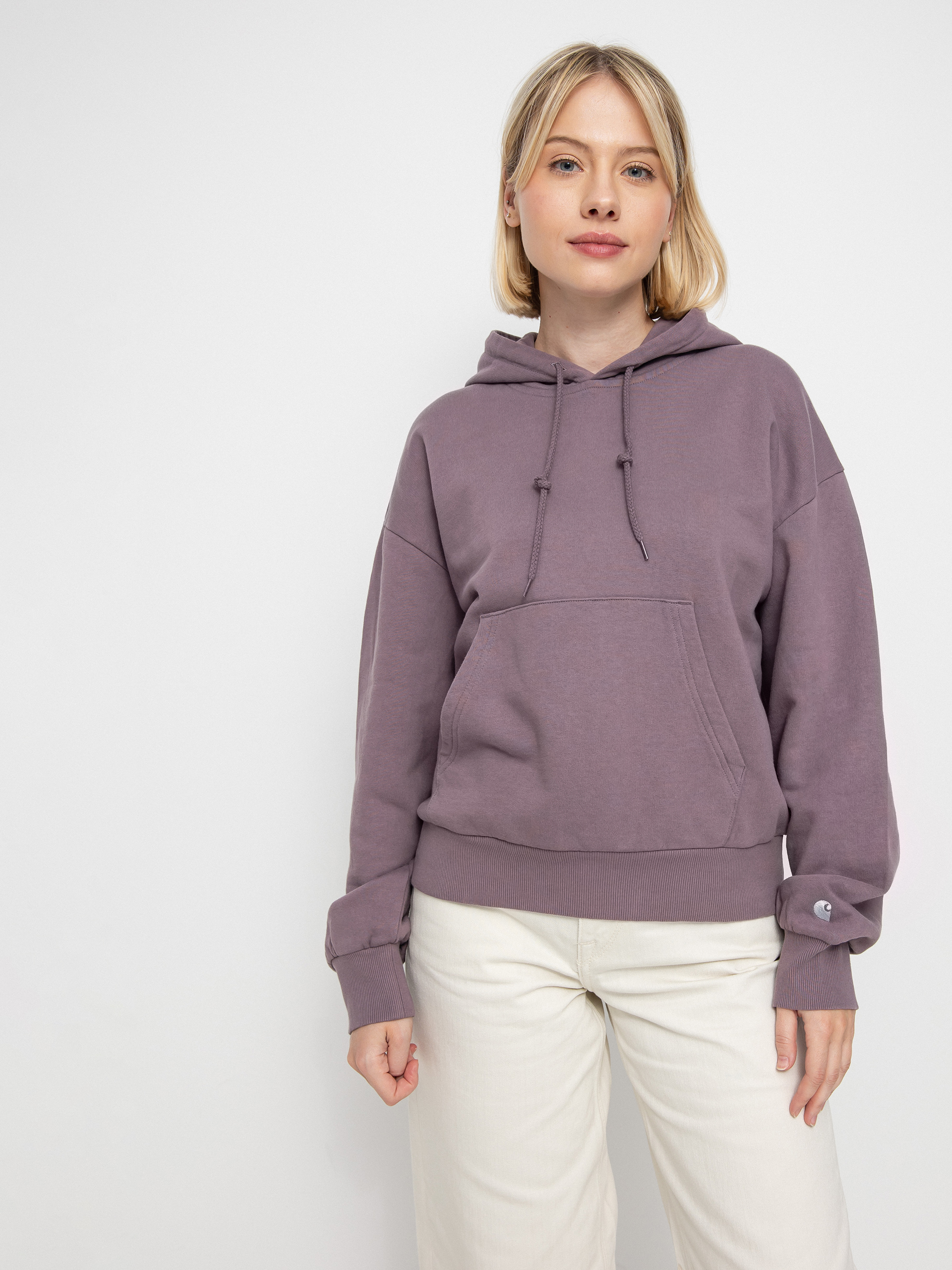 Carhartt WIP Casey HD Hoodie Wmn - violet (misty thistle/silver)