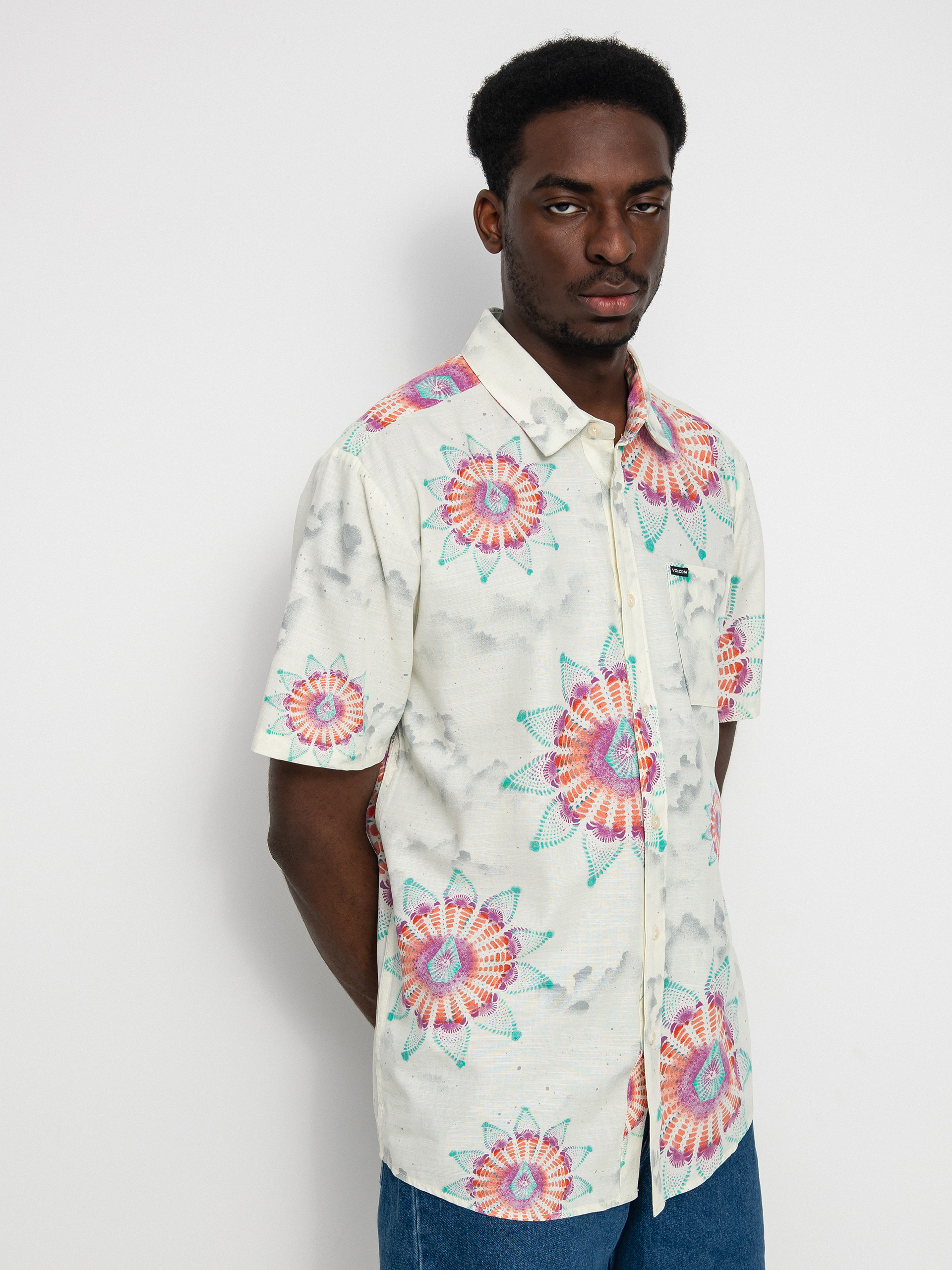 Volcom Star Shields Shirt - multicolor (coconut)