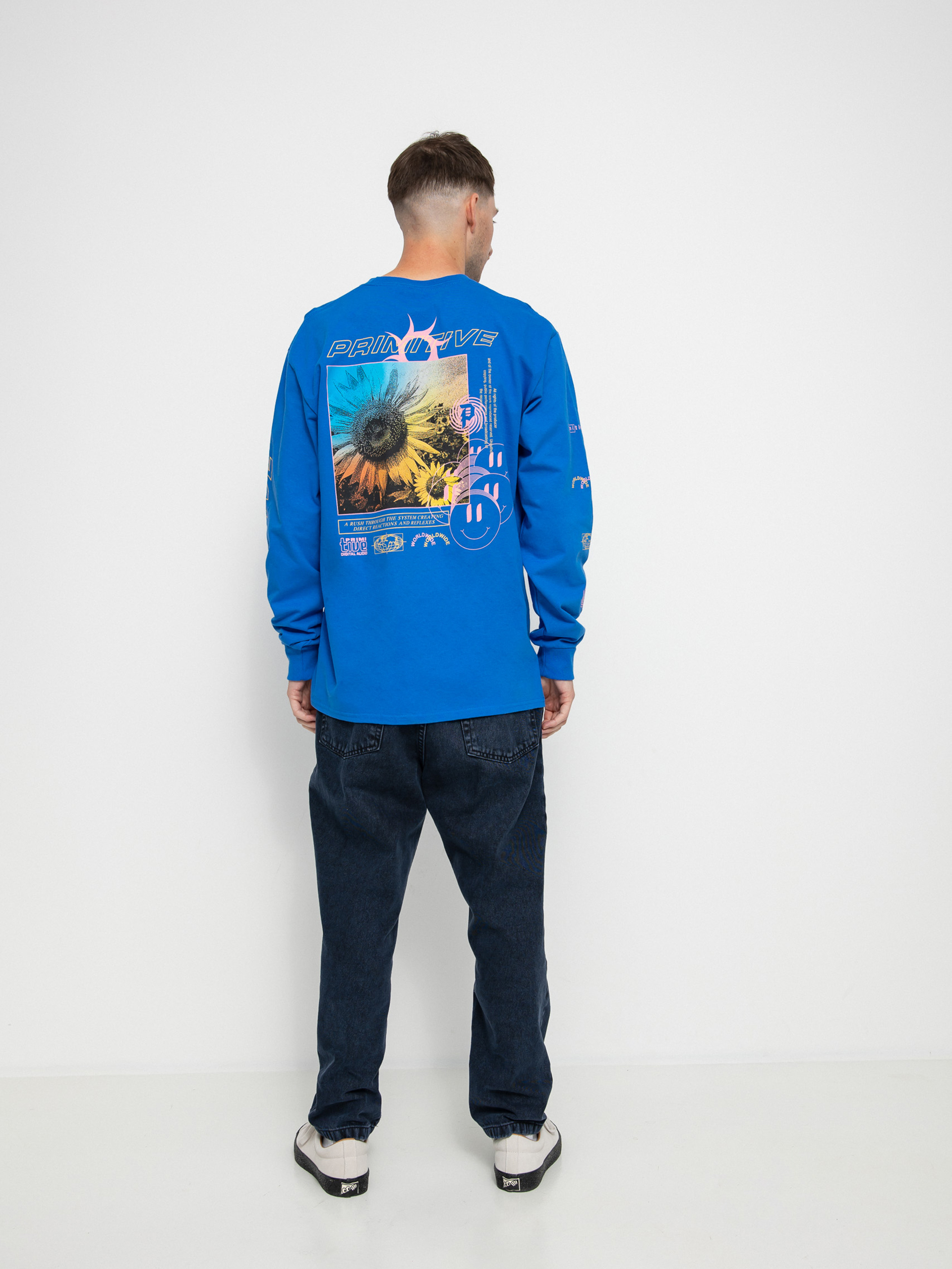 Primitive Demo Longsleeve - blue (royal)