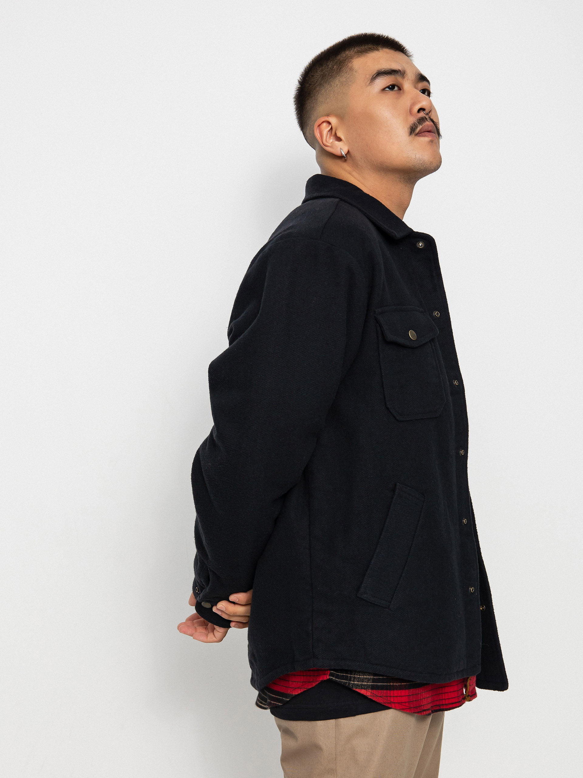 Brixton Bowery Lined Jacket (black)