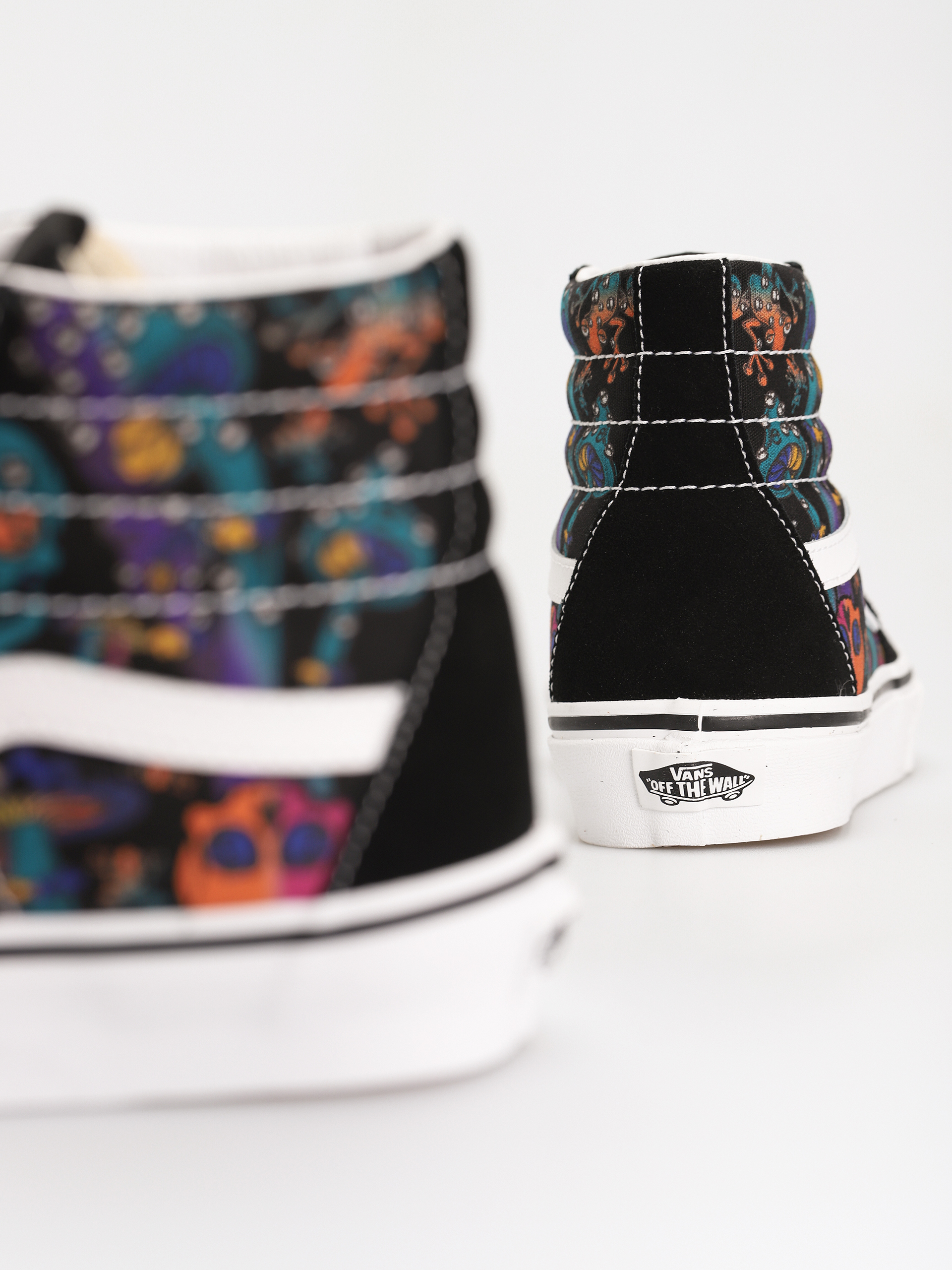 Vans Sk8 Hi Shoes (trippy drip black multi)