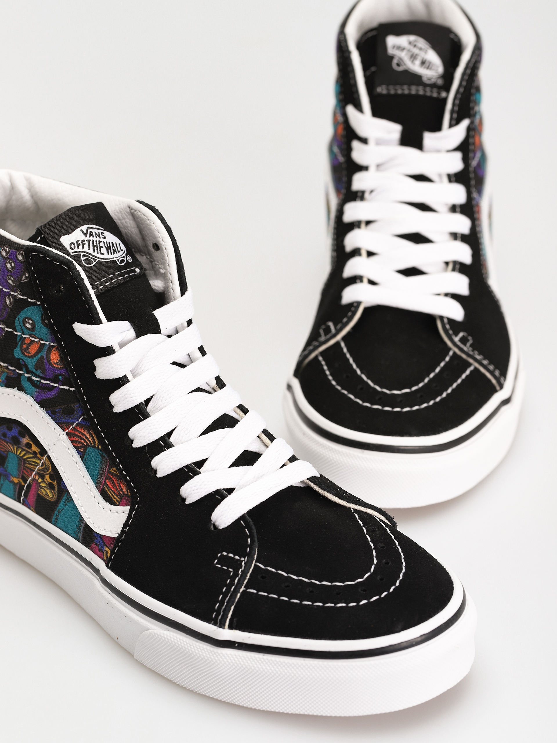 Vans Sk8 Hi Shoes (trippy drip black multi)