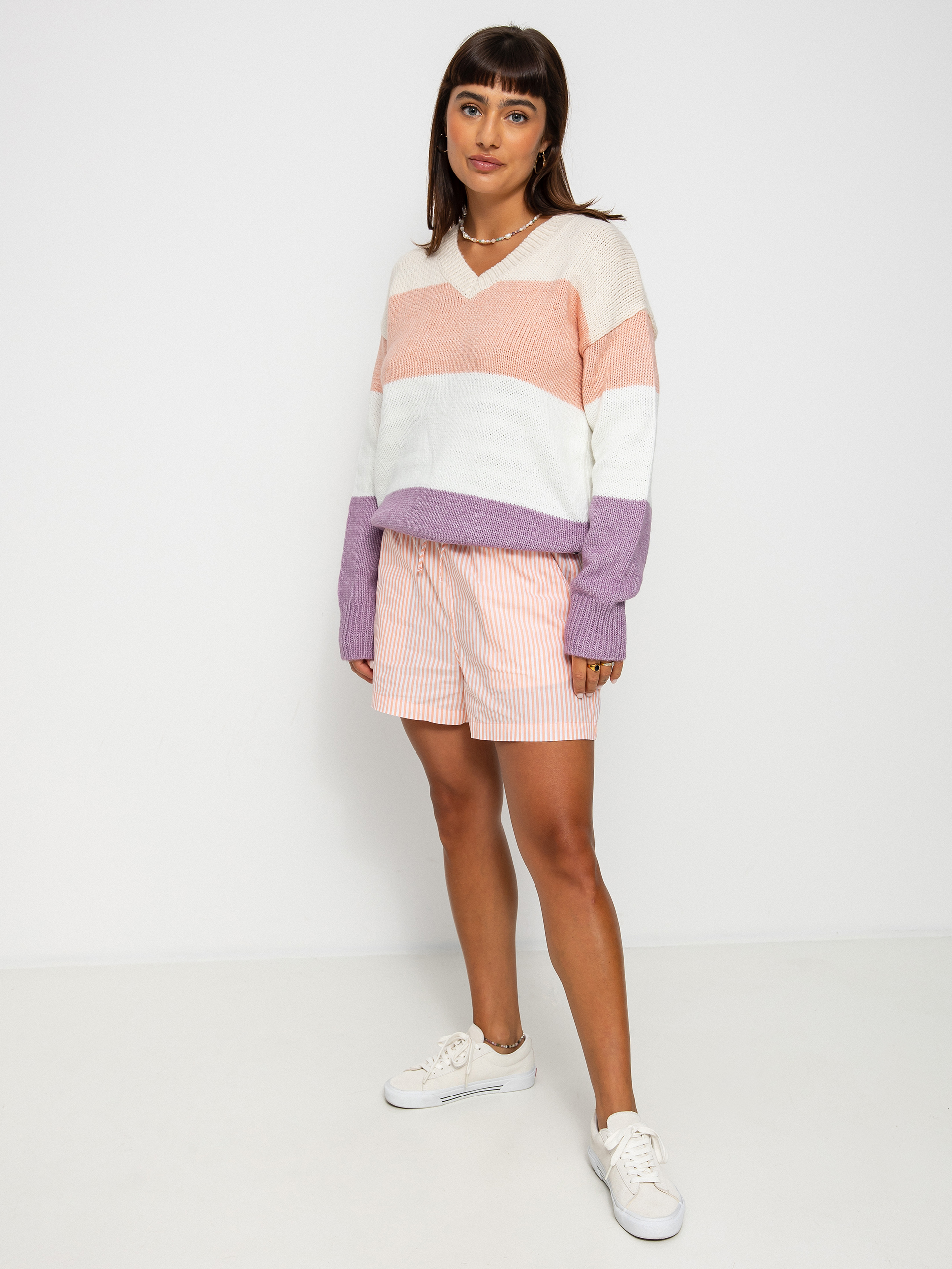 Roxy Save The Day Sweater Wmn - multicolor (blossom)