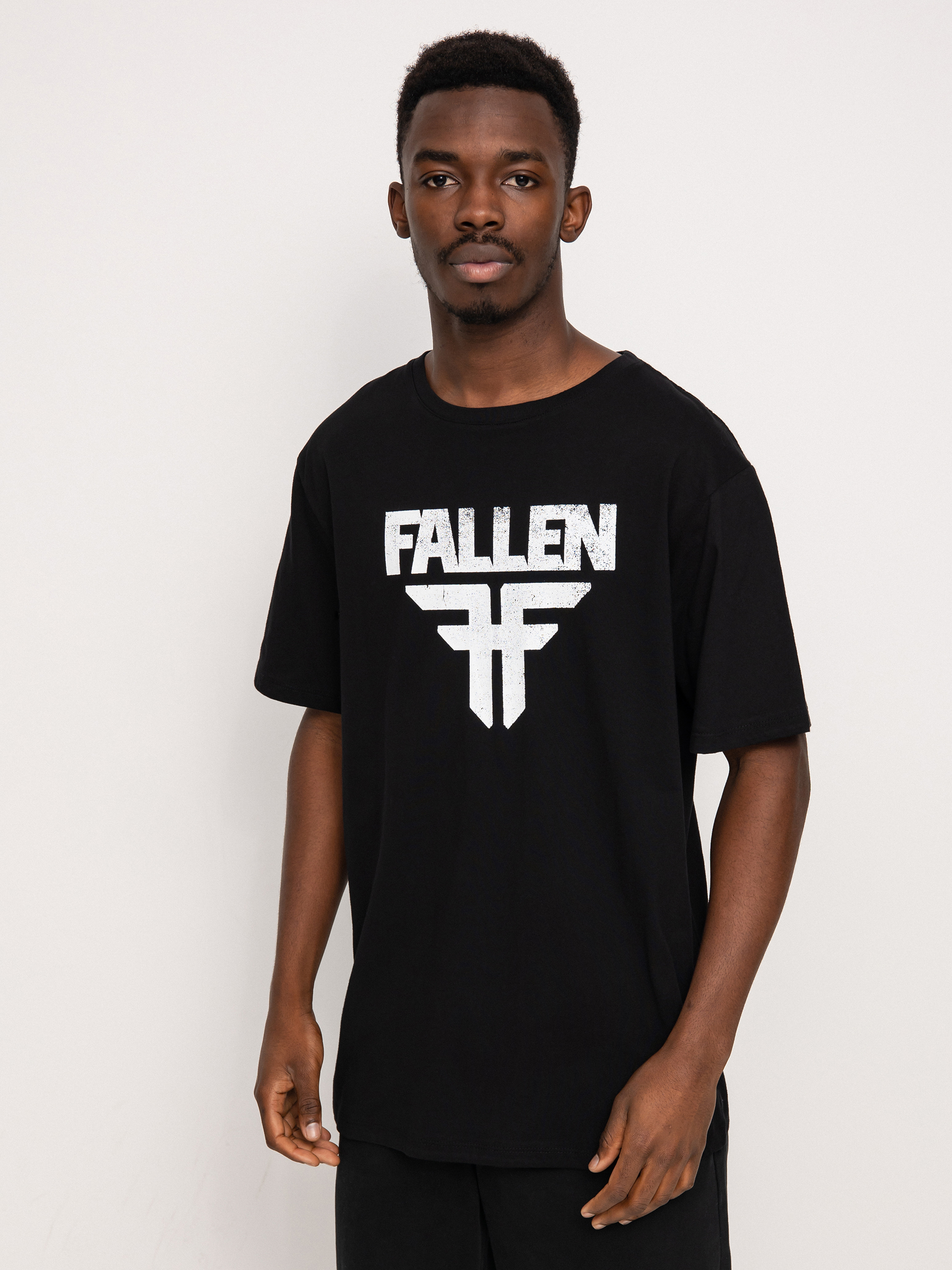 Fallen Insignia T-shirt - black (black/white)