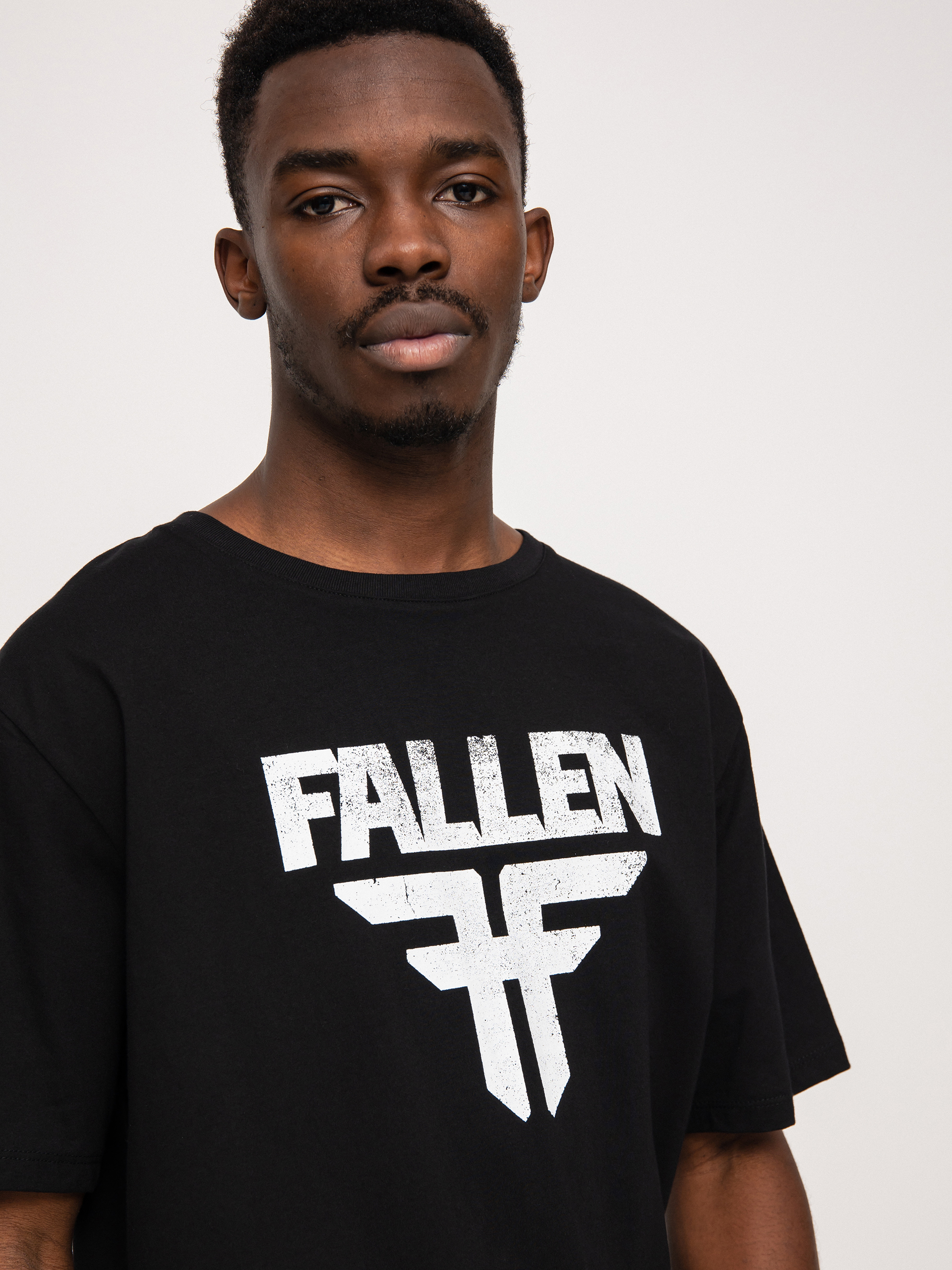 Fallen Insignia T-shirt - black (black/white)