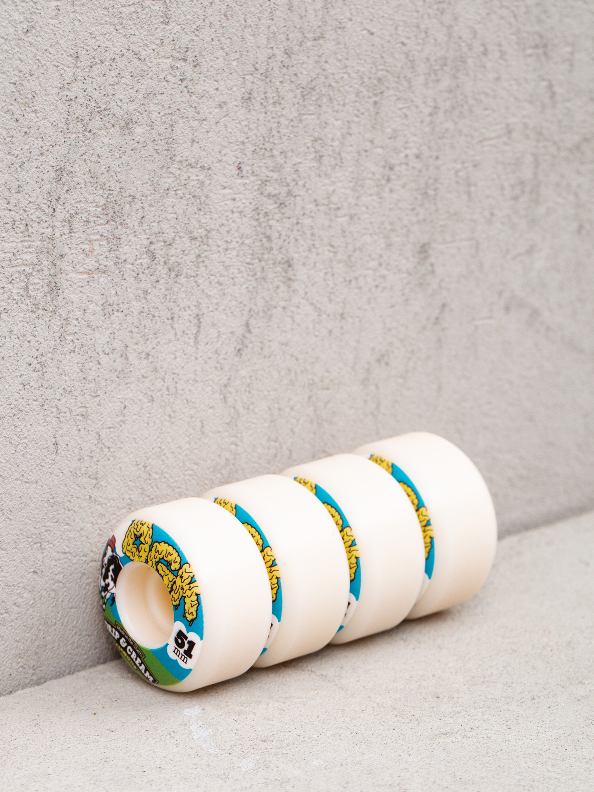 DGK Drip Cream Wheels - multicolor (white/blue)